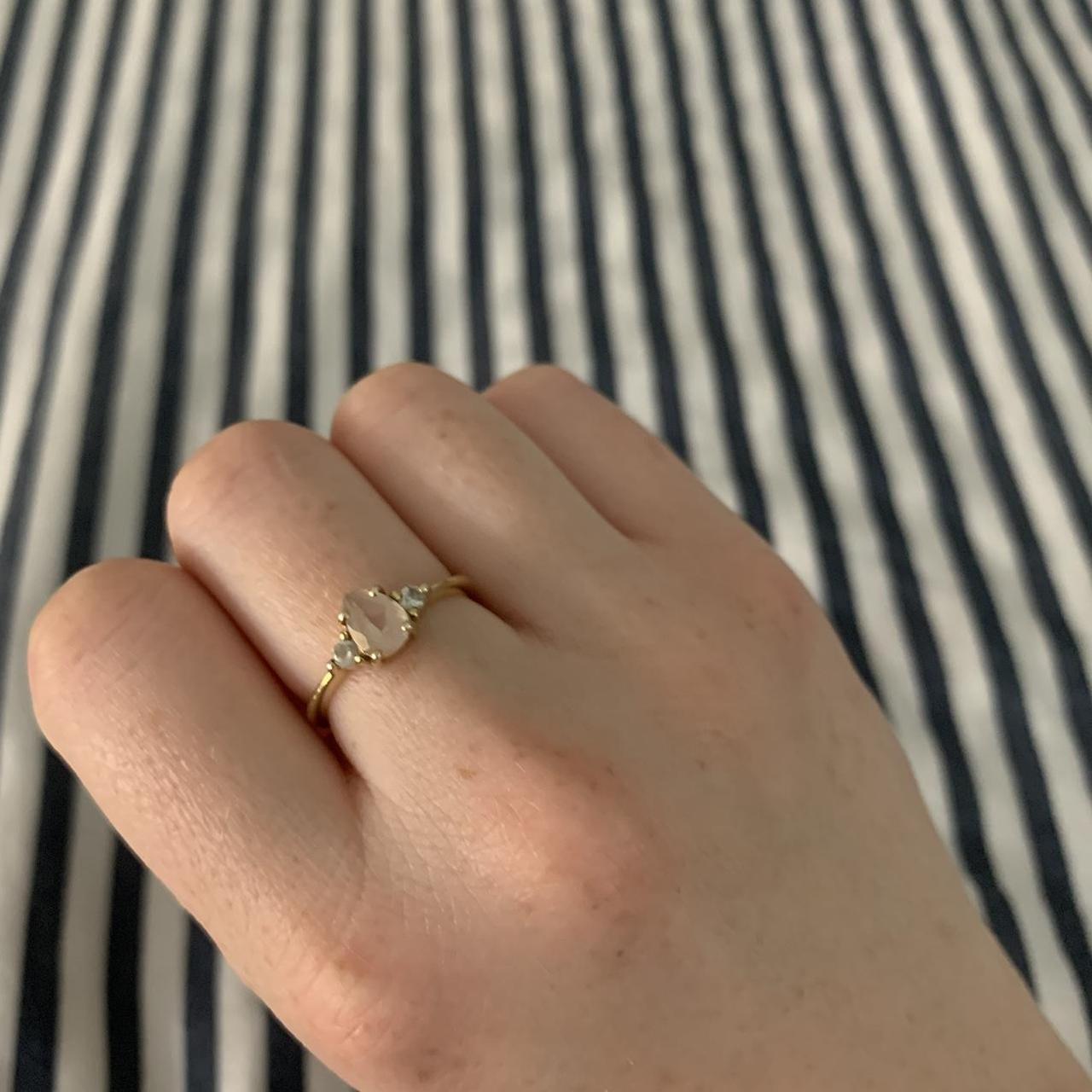 Pink & gold Moon Magic ring Size 7 Originally $80 #ring - Depop