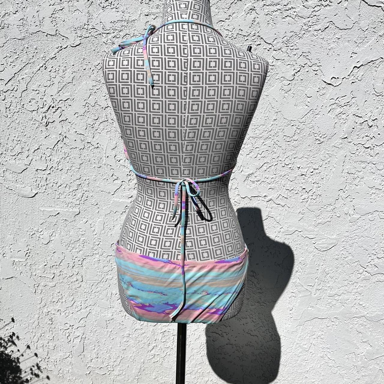 size large Victorias secret swim pastel tie dye... - Depop