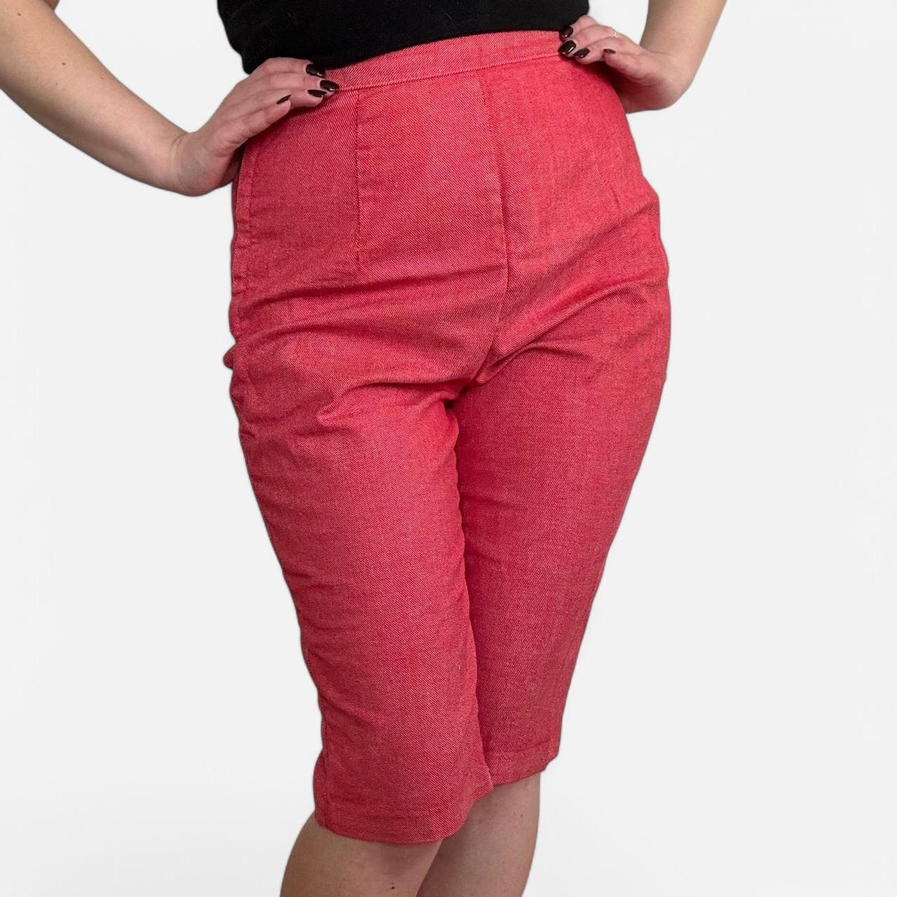 Vintage 1950s Red Clamdiggers Majorly preppy... | Depop