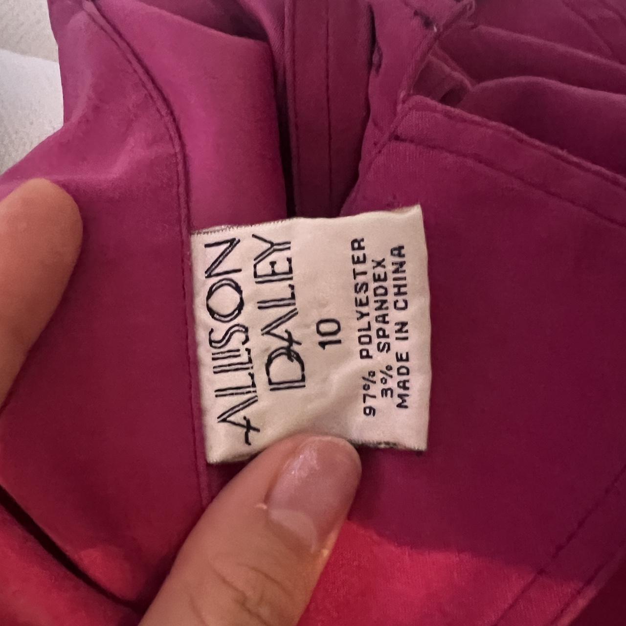 Allison Daley- hot pink button up - Depop