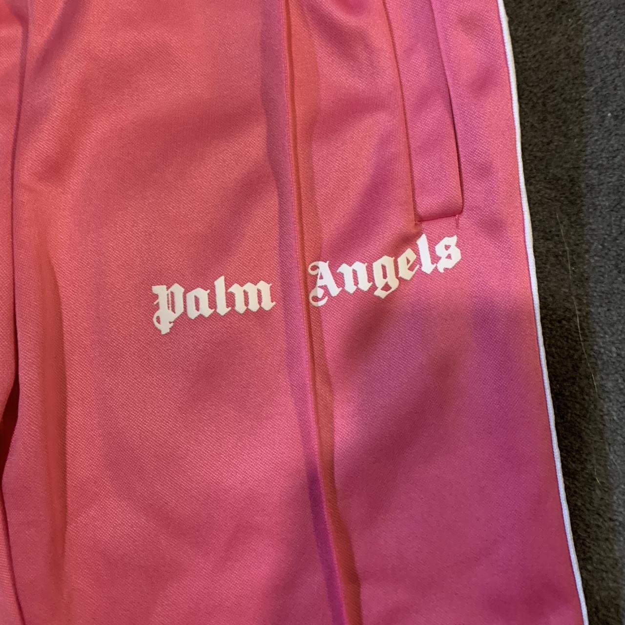 pink palm angels tracksuit bottoms bet fits an Aus... - Depop