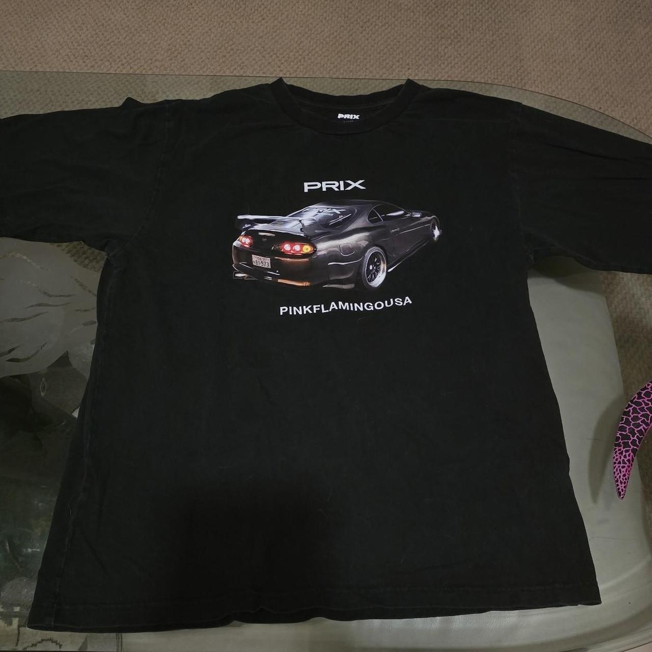 Prix x Pink Flamingo merch Toyota Supra... | Depop