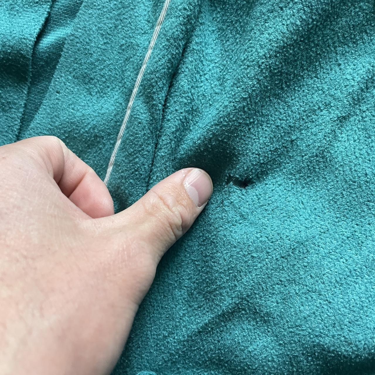 Vintage 80's Playboy Hugh Hefner Black Teal Robe... - Depop