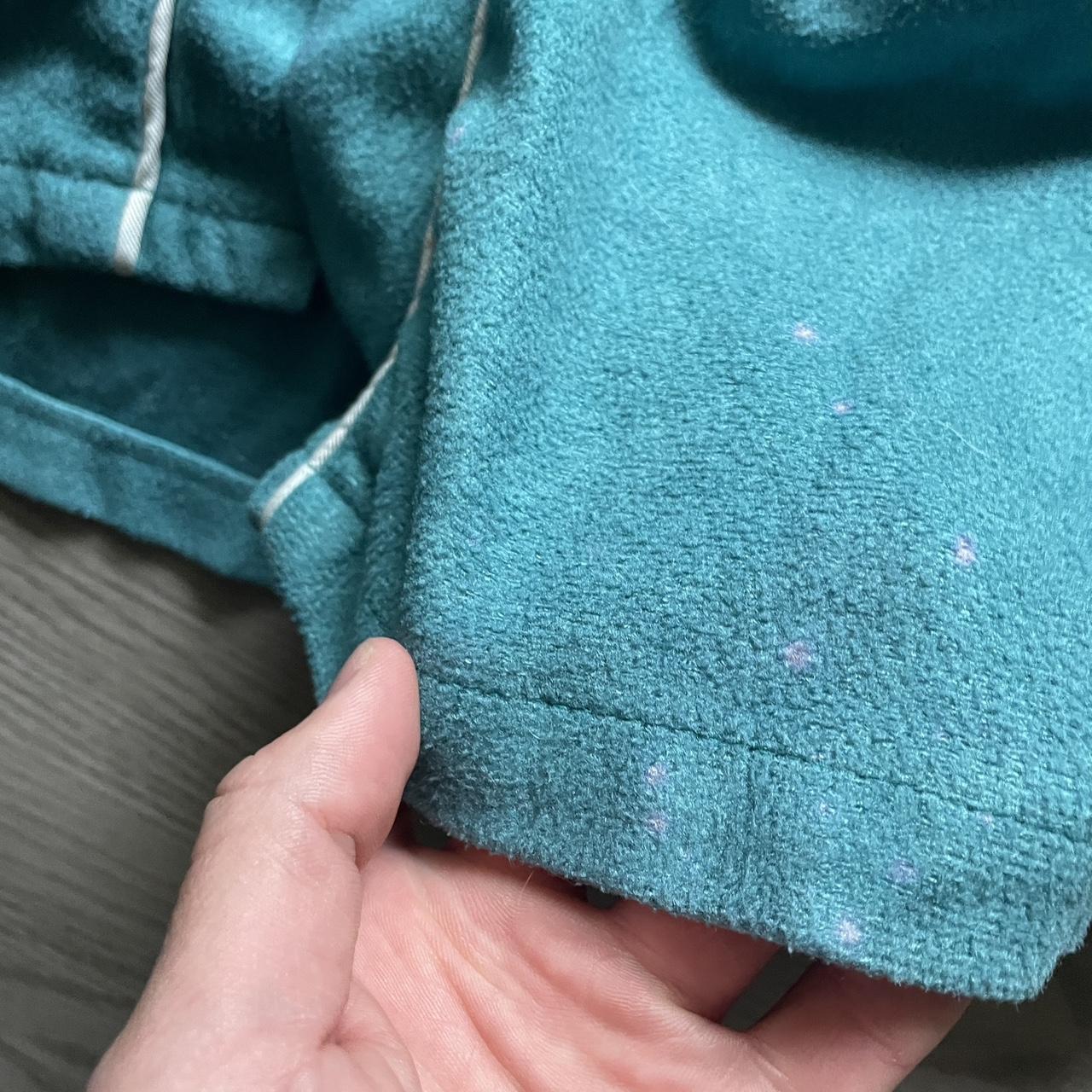 Vintage 80's Playboy Hugh Hefner Black Teal Robe... - Depop