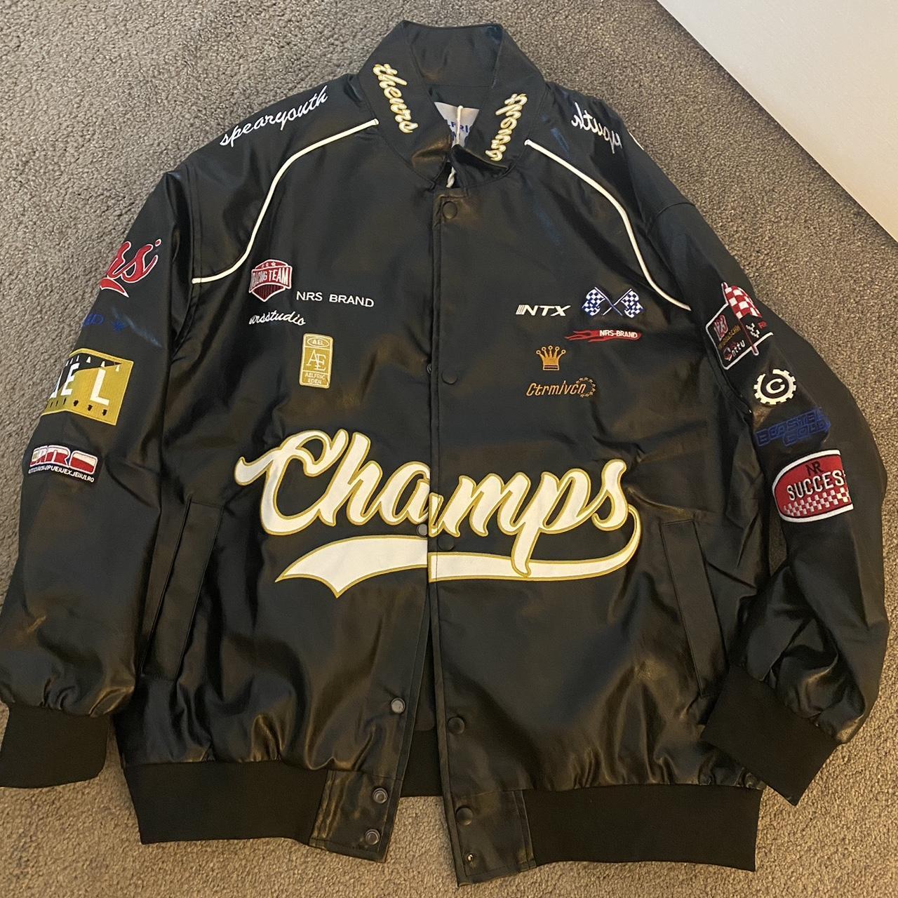 aelfric eden biker jacket vintage brand new... - Depop