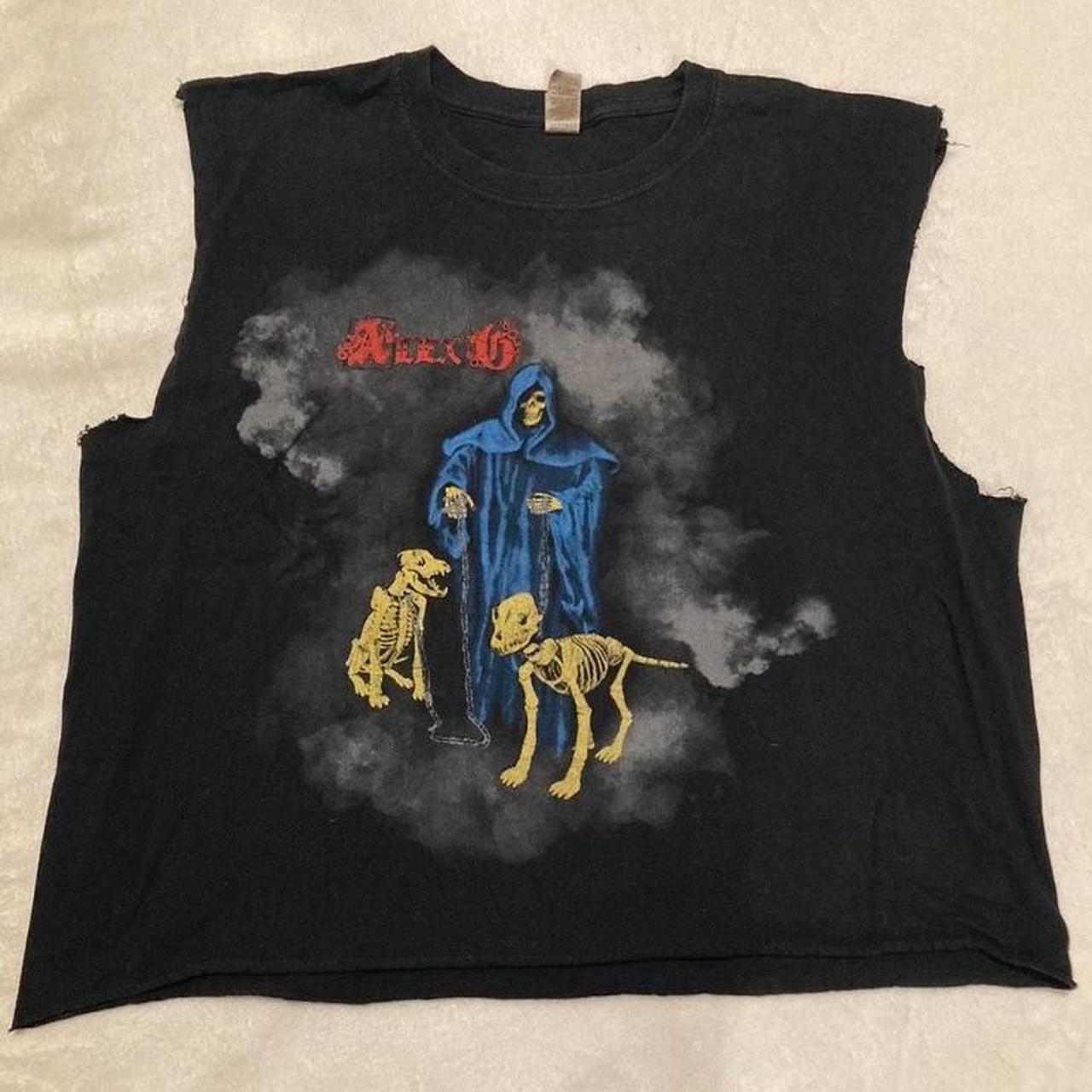 REPOP- Alex G reaper shirt/ Alex g gothic shirt This... - Depop
