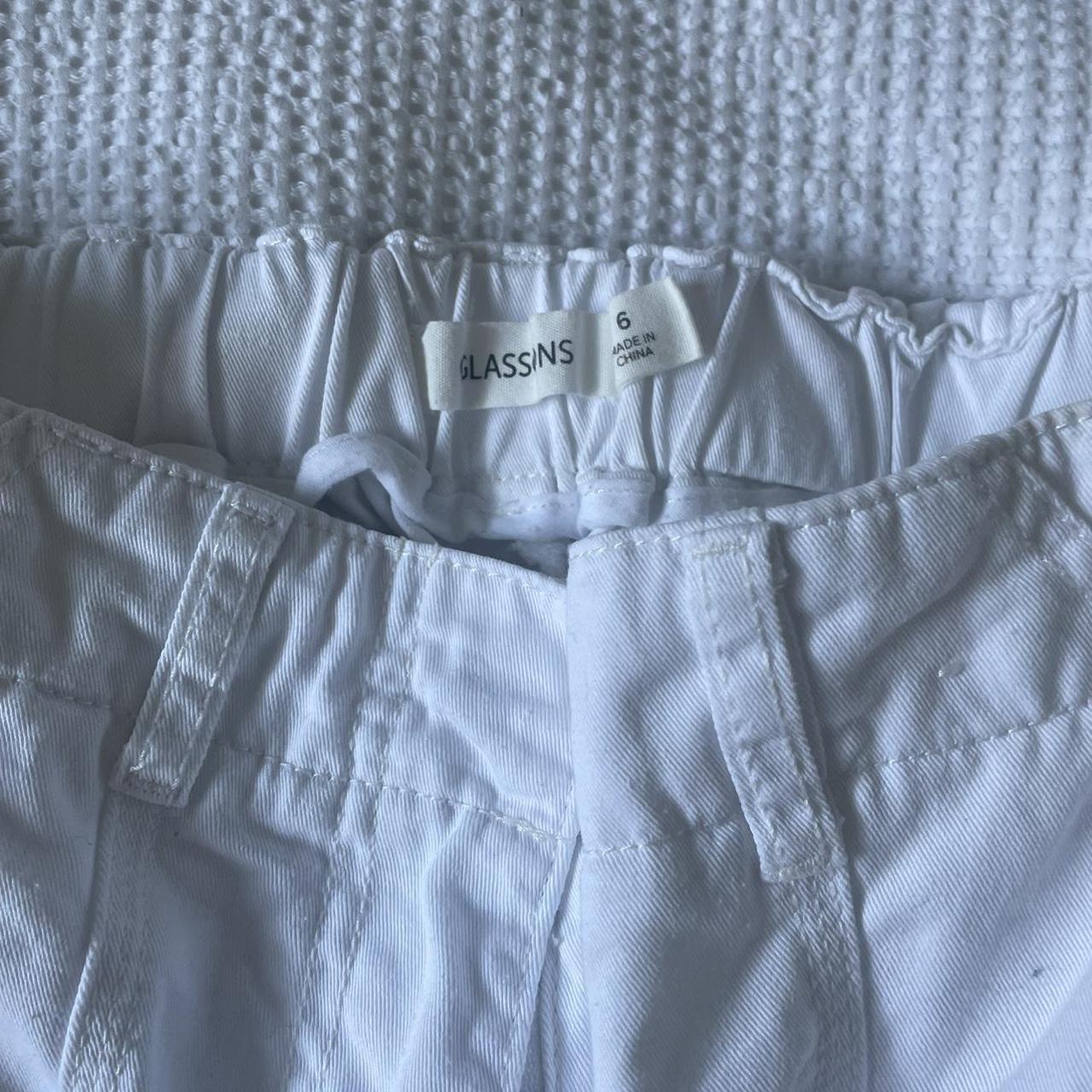 super cute cargos from glassons size 6 2 pockets... - Depop