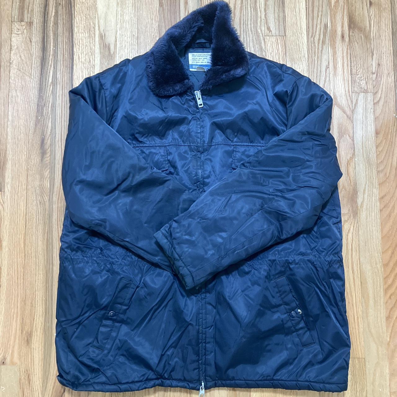 Vintage Sears Work Leisure heavy winter coat with... - Depop