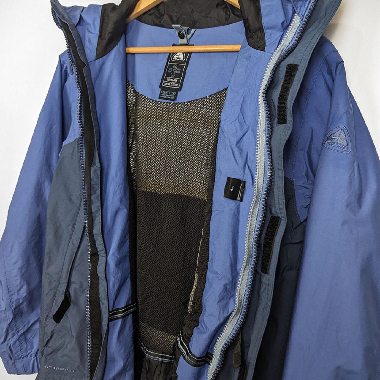 Rare Y2K vintage Nike ACG Storm Fit hooded... - Depop