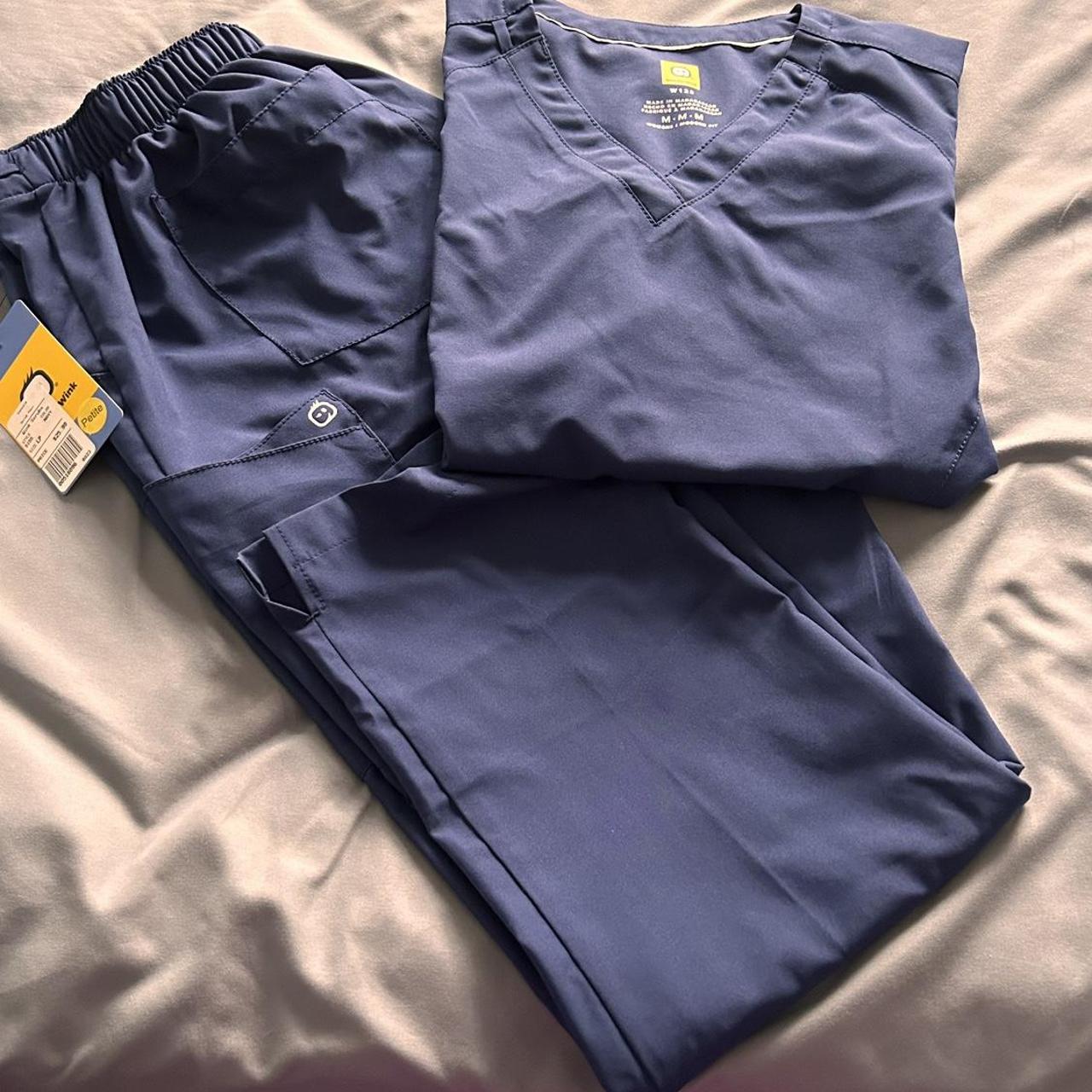 WonderWink Navy Scrub set Brand new with tags... - Depop