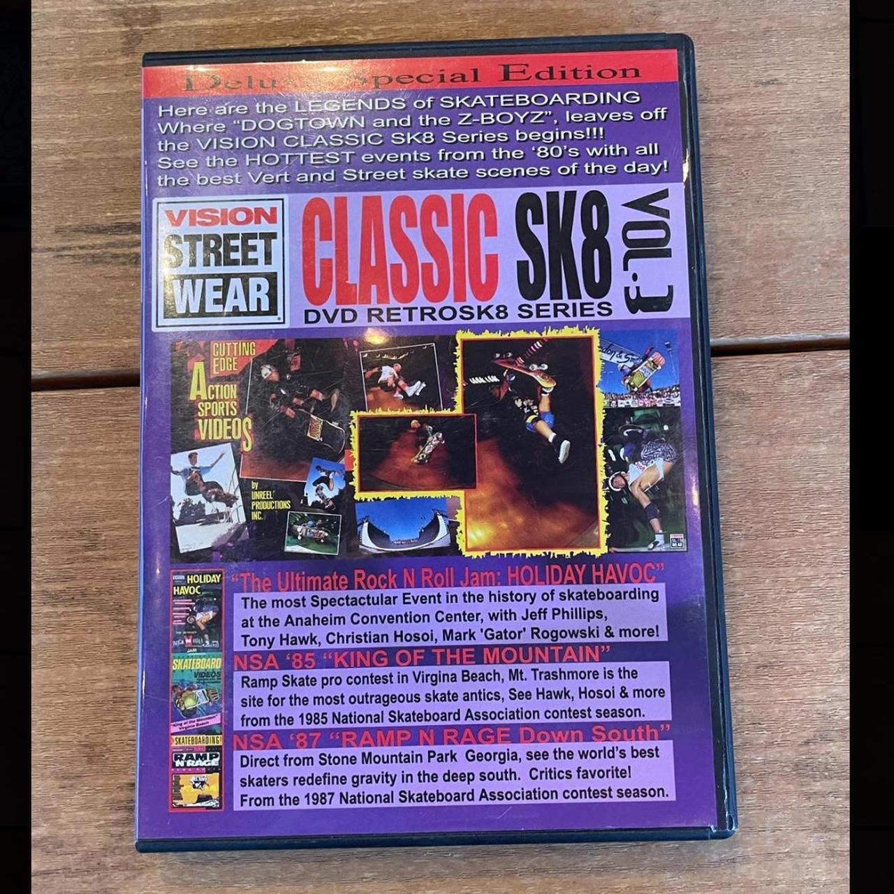 Vision Classic SK8 - Vol. 3 DVD #skateboarding #80s... - Depop
