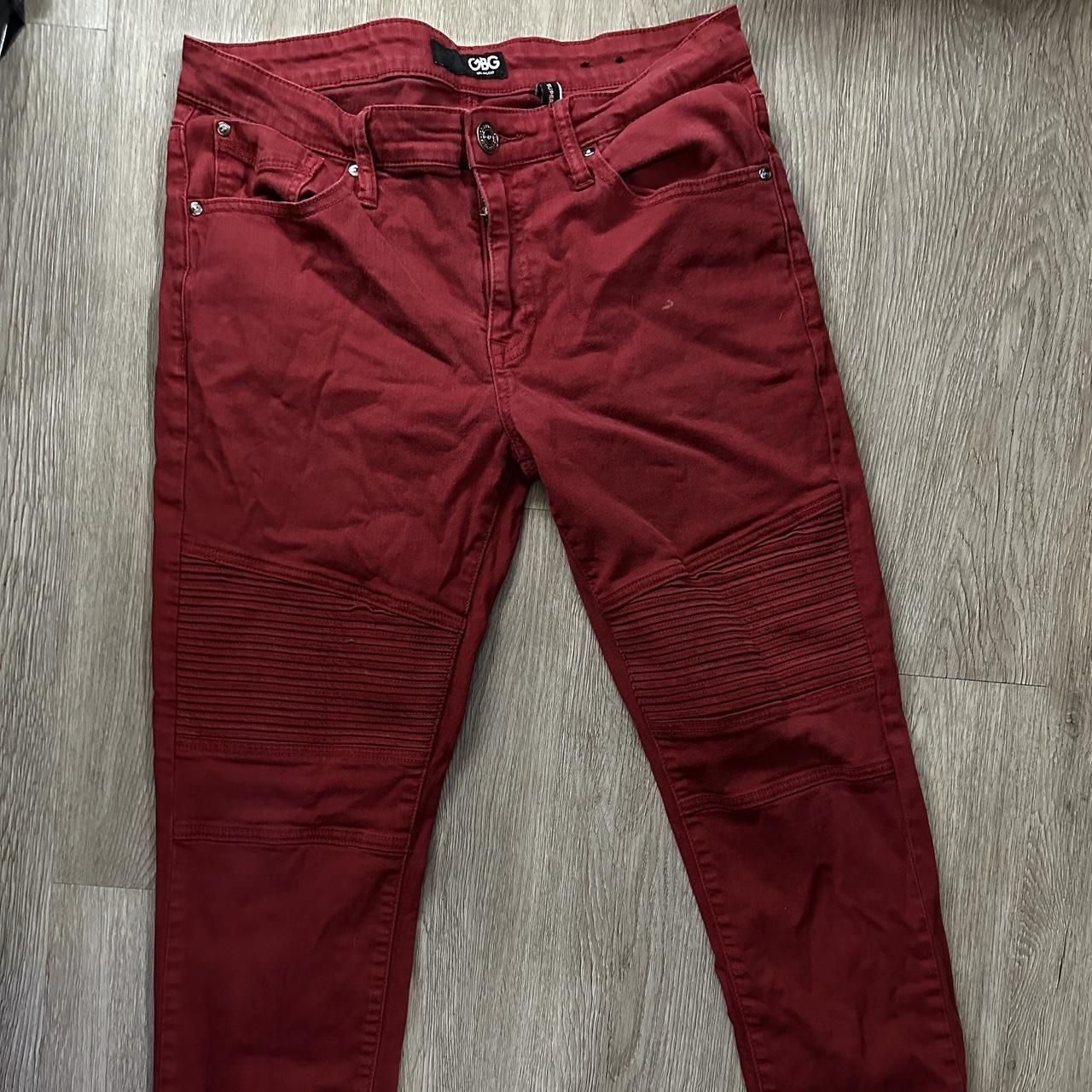 GBG red ribbed super skinny 32x32 - Depop
