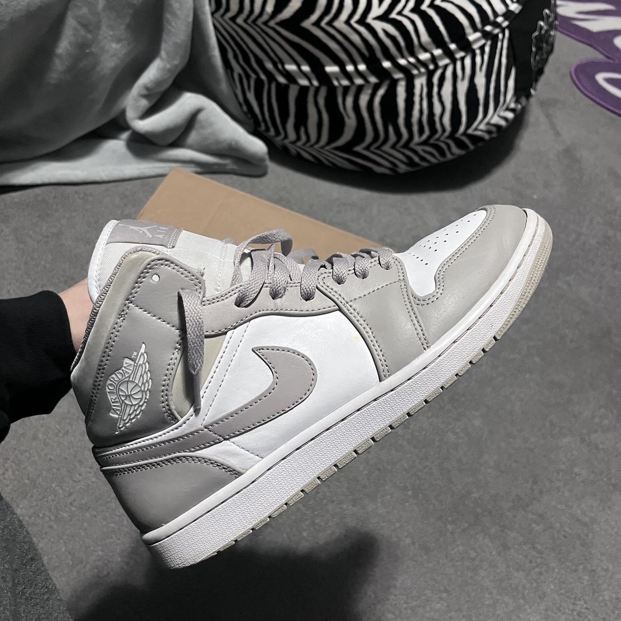 Air Jordan 1 Gray color way Sole separation and... - Depop