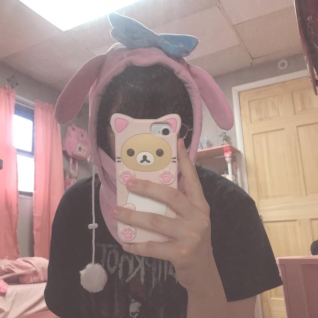 🧁【 my melody hood 】🧁 ≪ 🎀 → perfect condition ≪ 🎀... - Depop