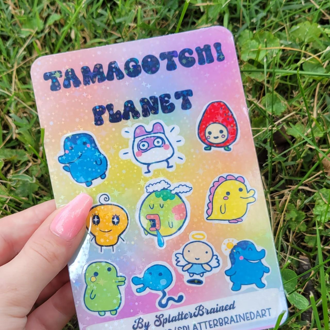 Welcome to Planet Tama! These handmade stickers... - Depop