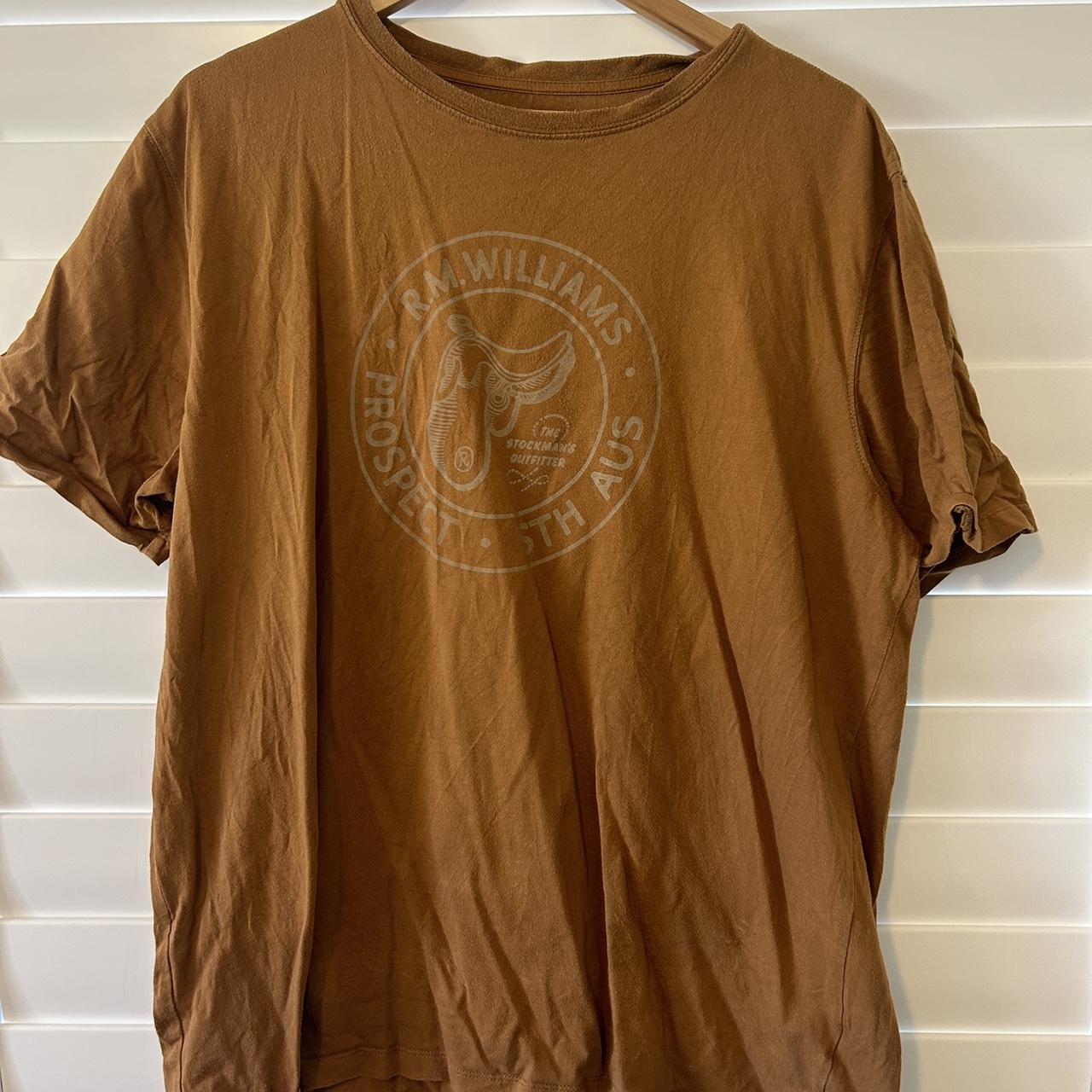 RM Williams Men’s Tshirt XXL - Depop