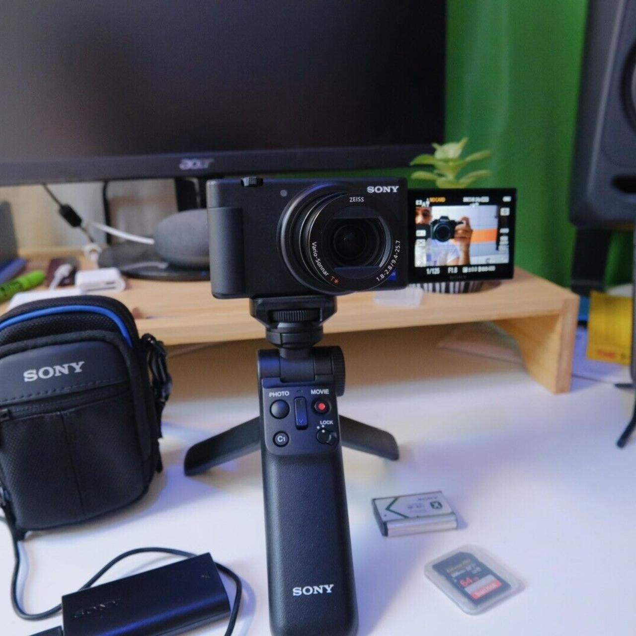 Sony ZV-1 Digital Compact Vlogging Camera- Black... - Depop