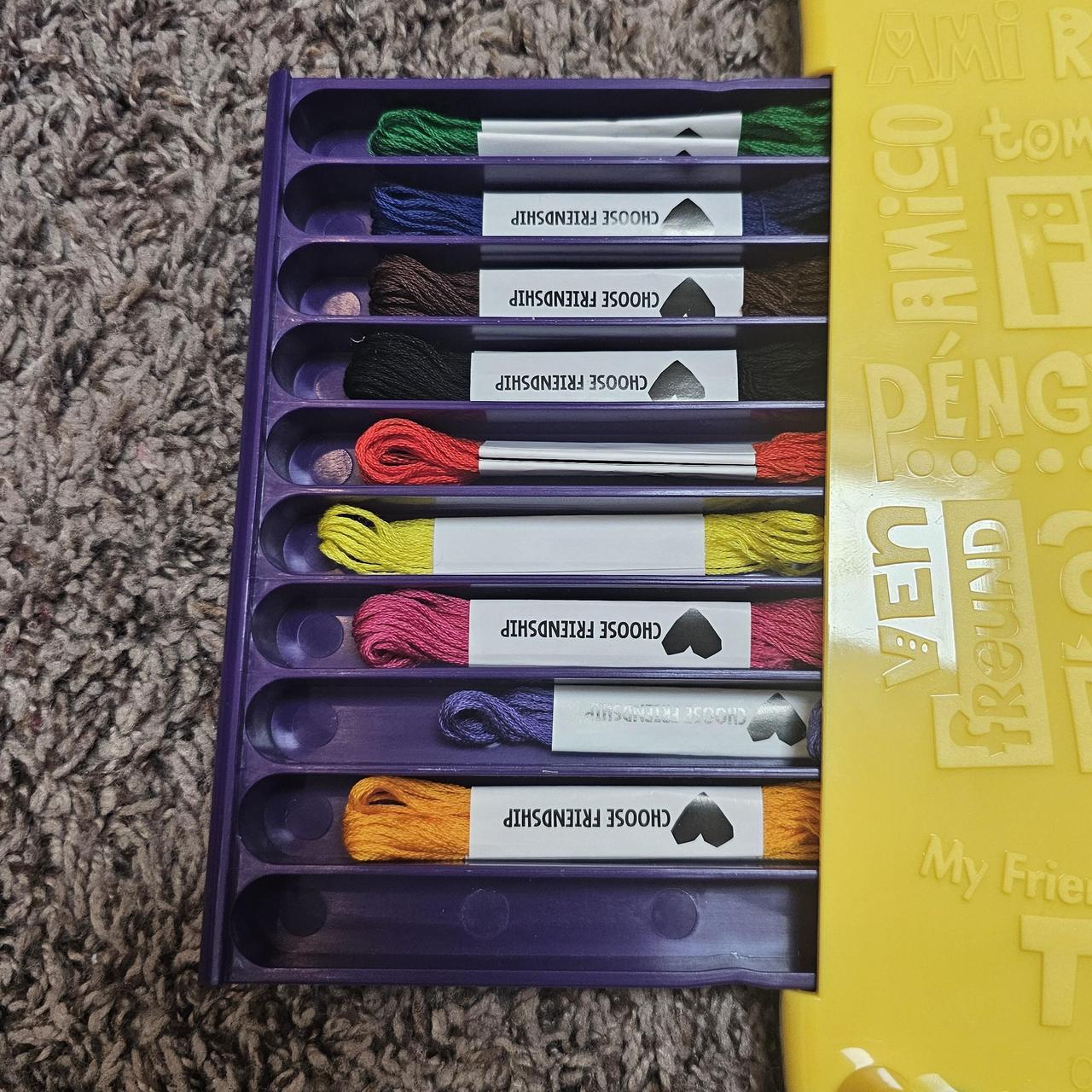 friendship making braclet kit with threading and... | Depop