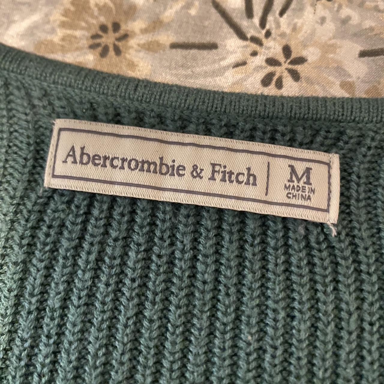 Green Abercrombie & fitch sweater - Depop