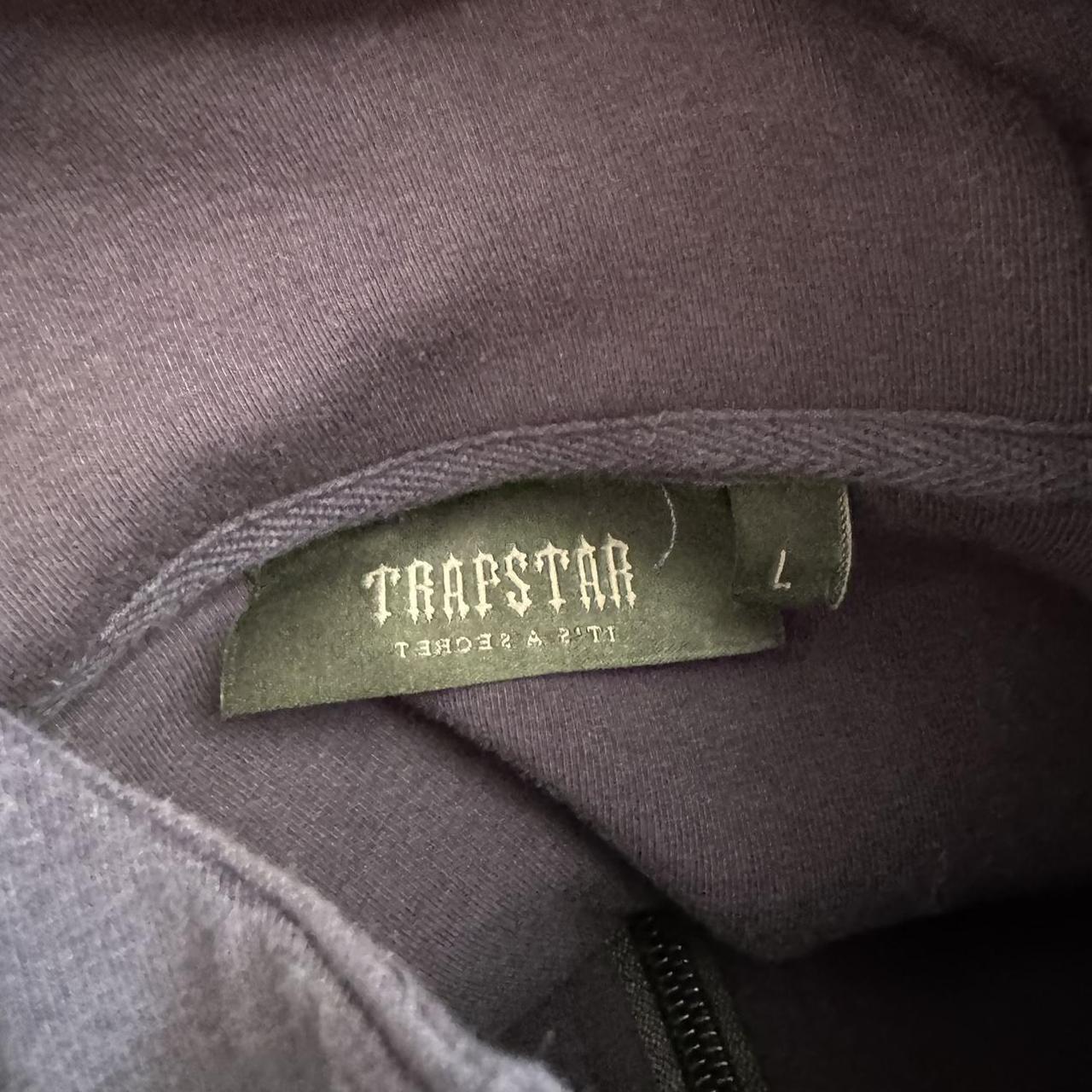 Trapstar Irongate T Fleece Zip Tracksuit-Navy - Depop