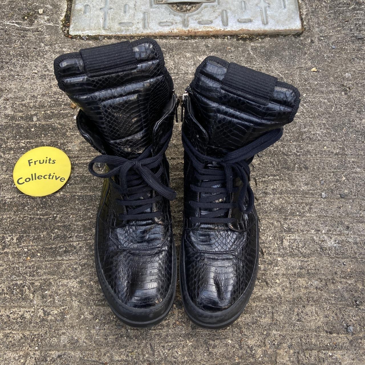 Fruits (91) Rick Owens python skin... - Depop