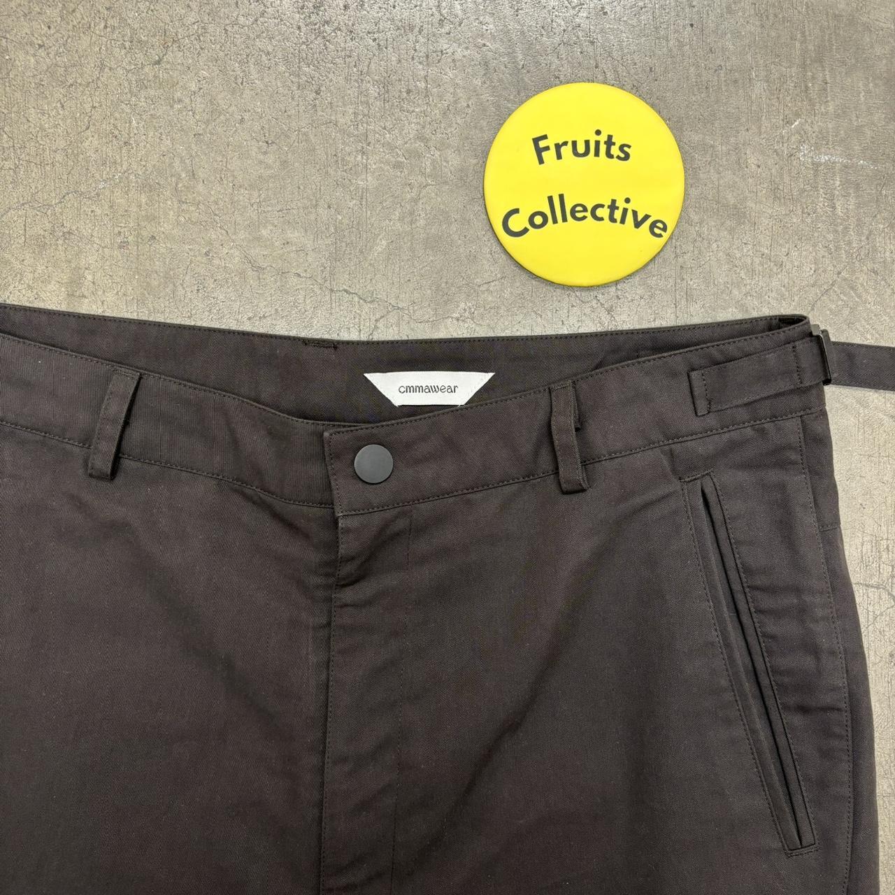 Fruits (112) CMMAWEAR brown articulated cargo pants... - Depop