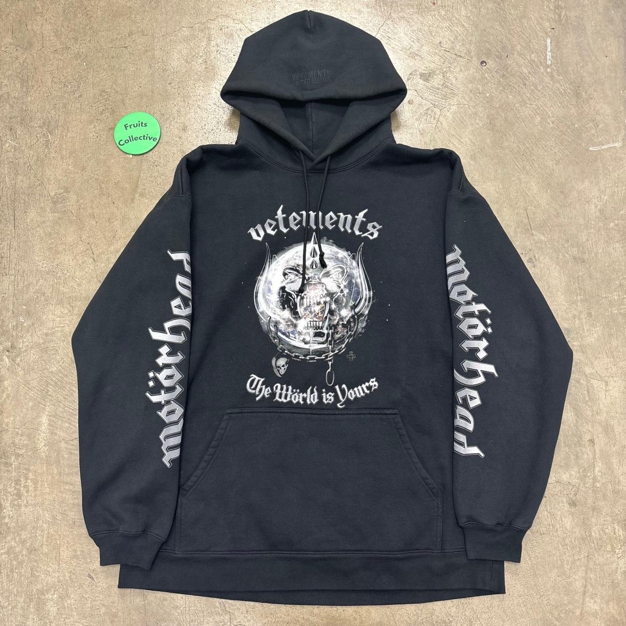 Fruits (189) Vetements Motorhead ‘The World Is Yours... - Depop