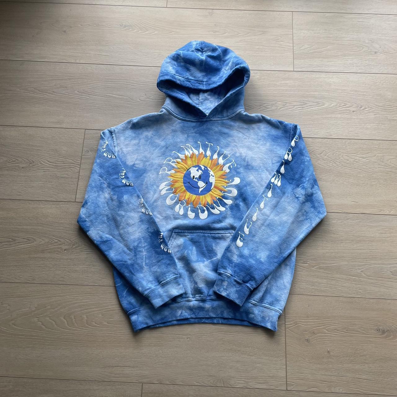 vintage primitive acid washed hoodie skater insane... - Depop