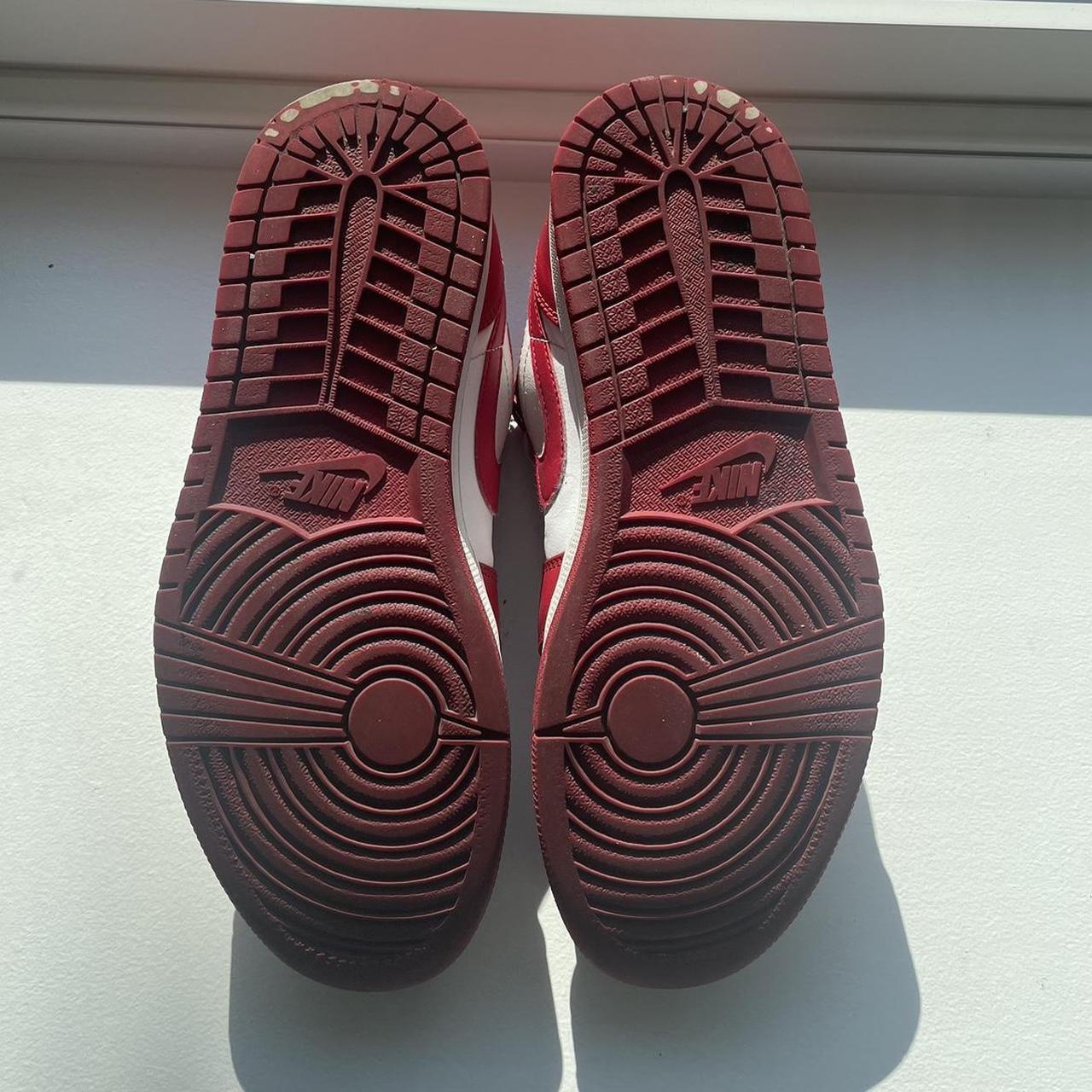 Vintage Jordan 1 Low Gym Red💯 Nike dunk look Premium... - Depop