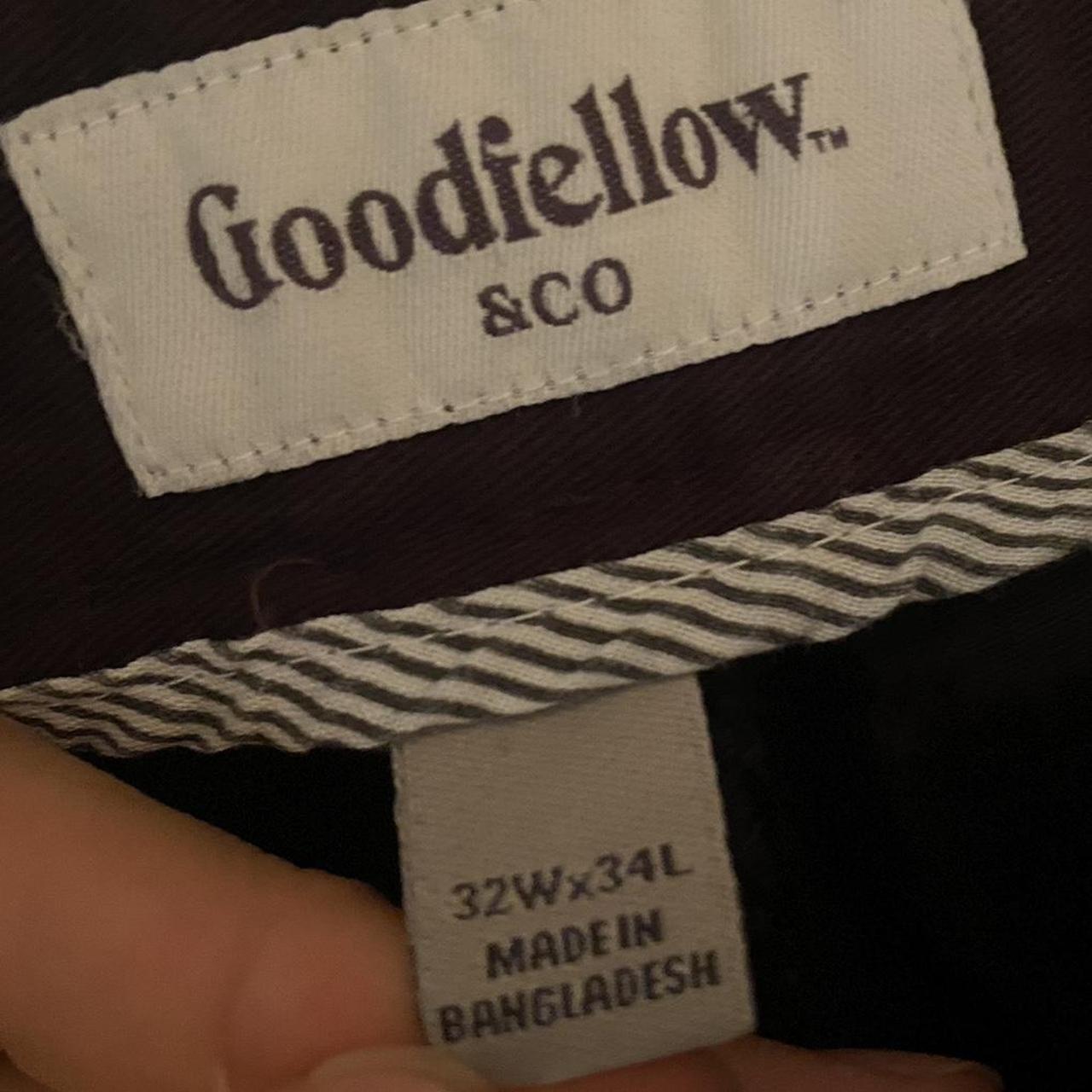 32W 34L Goodfellow Hennepin Chino Slim Pants ***Worn... - Depop