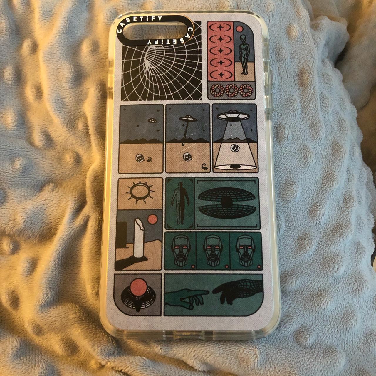 Casetify space/aliens iPhone 8 Plus (+) case - Depop