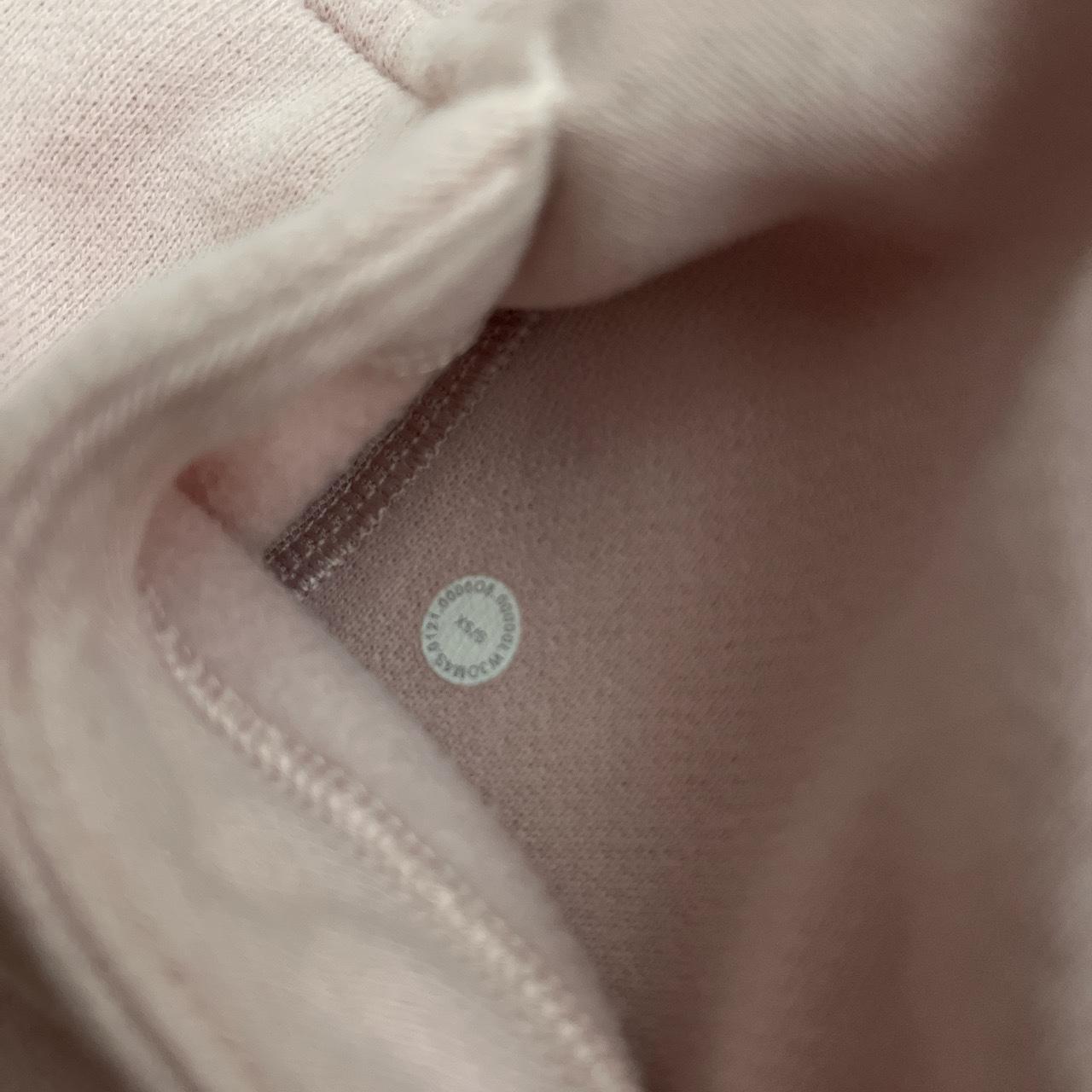 Light pink lululemon scuba half zip - Depop