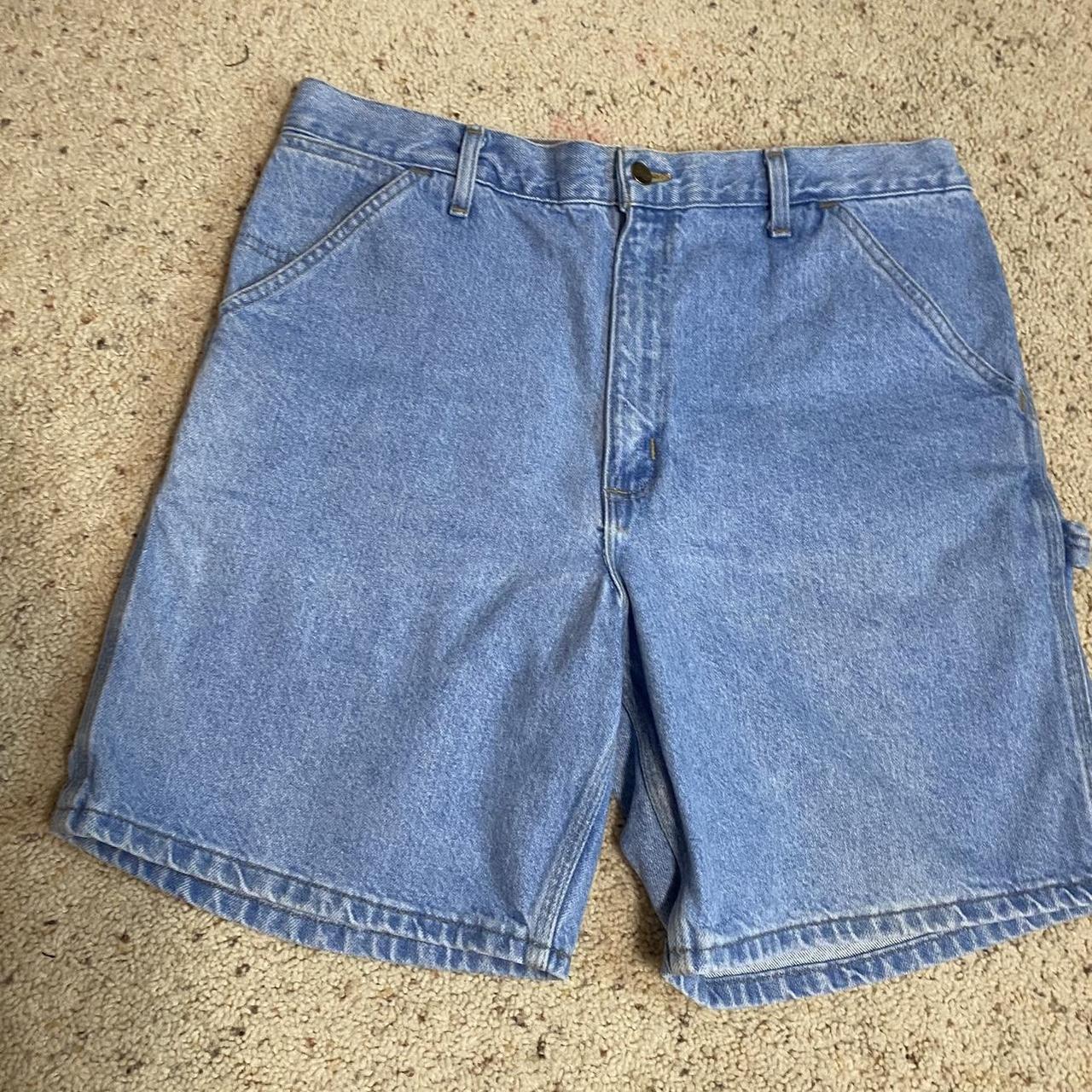 Carhartt carpenter Jorts Super clean pair of... - Depop