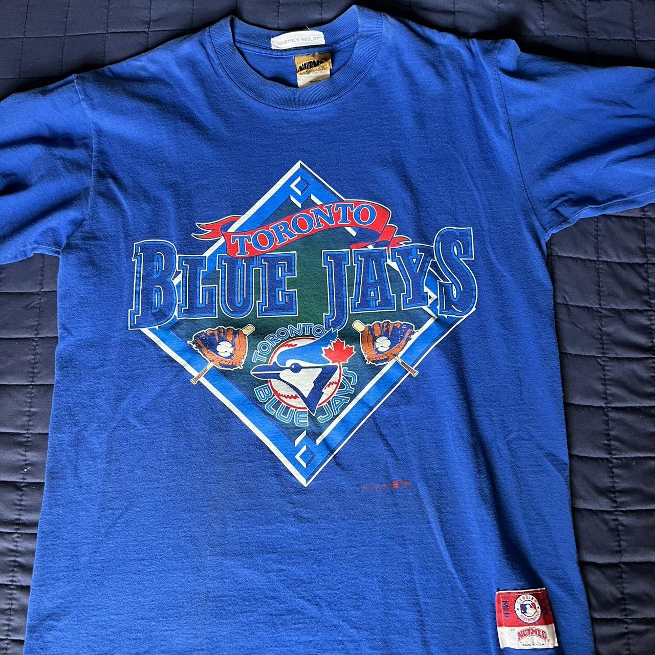 Blue Jays Nutmeg Vintage MLB Tee Nutmeg brand mlb... - Depop
