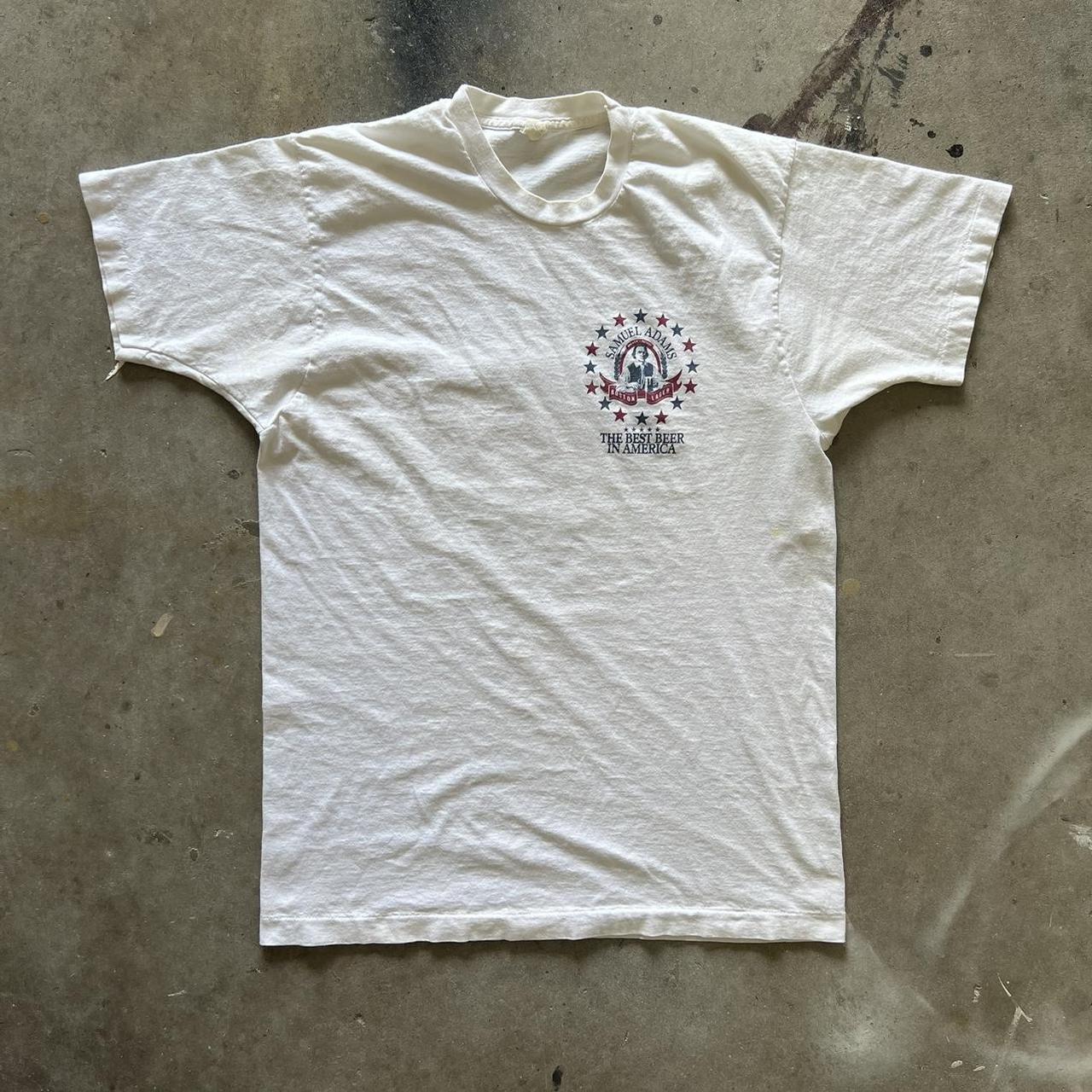 Vintage Sam Adams T-shirt. Details: vintage Sam... - Depop