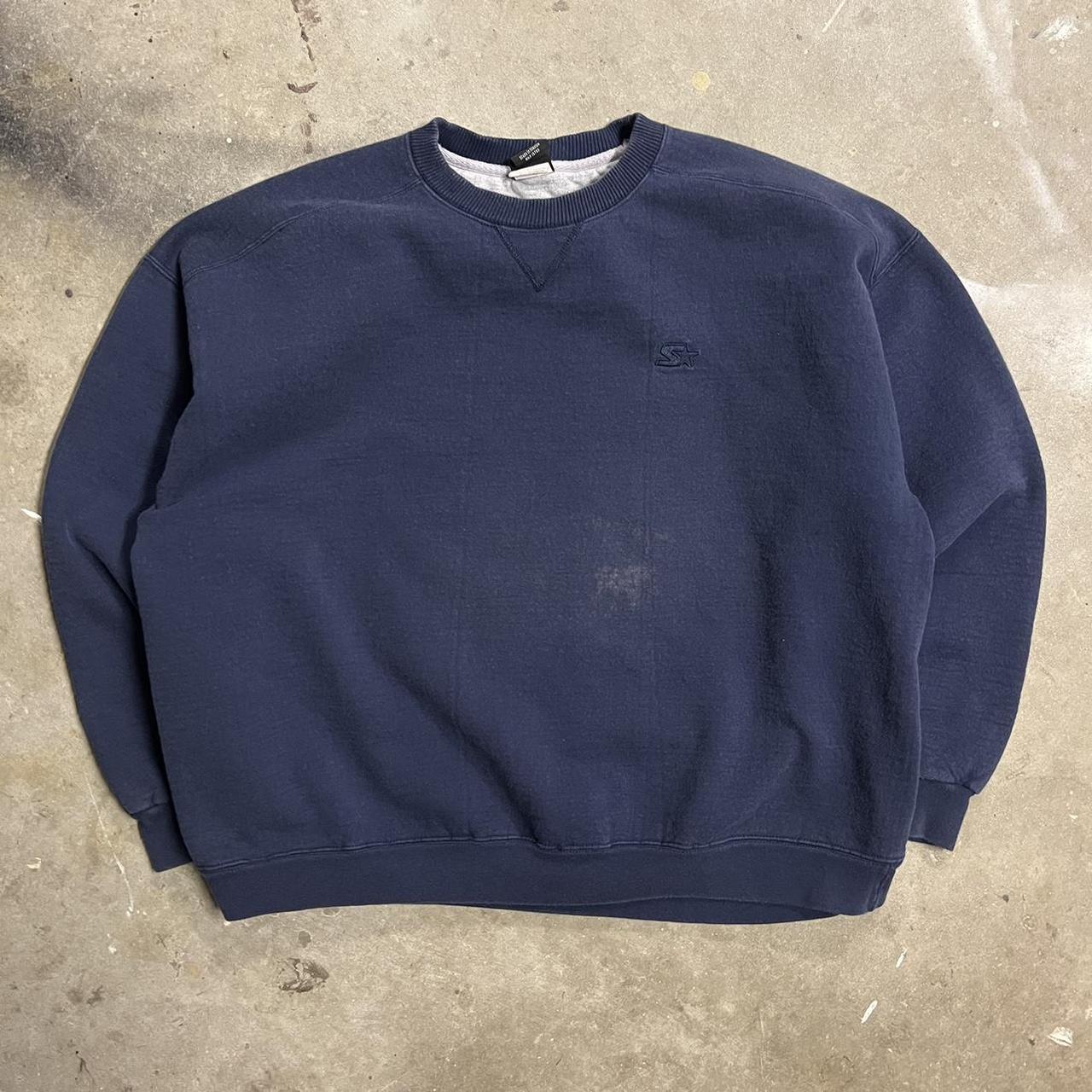 Vintage navy starter crewneck. Details: vintage... - Depop