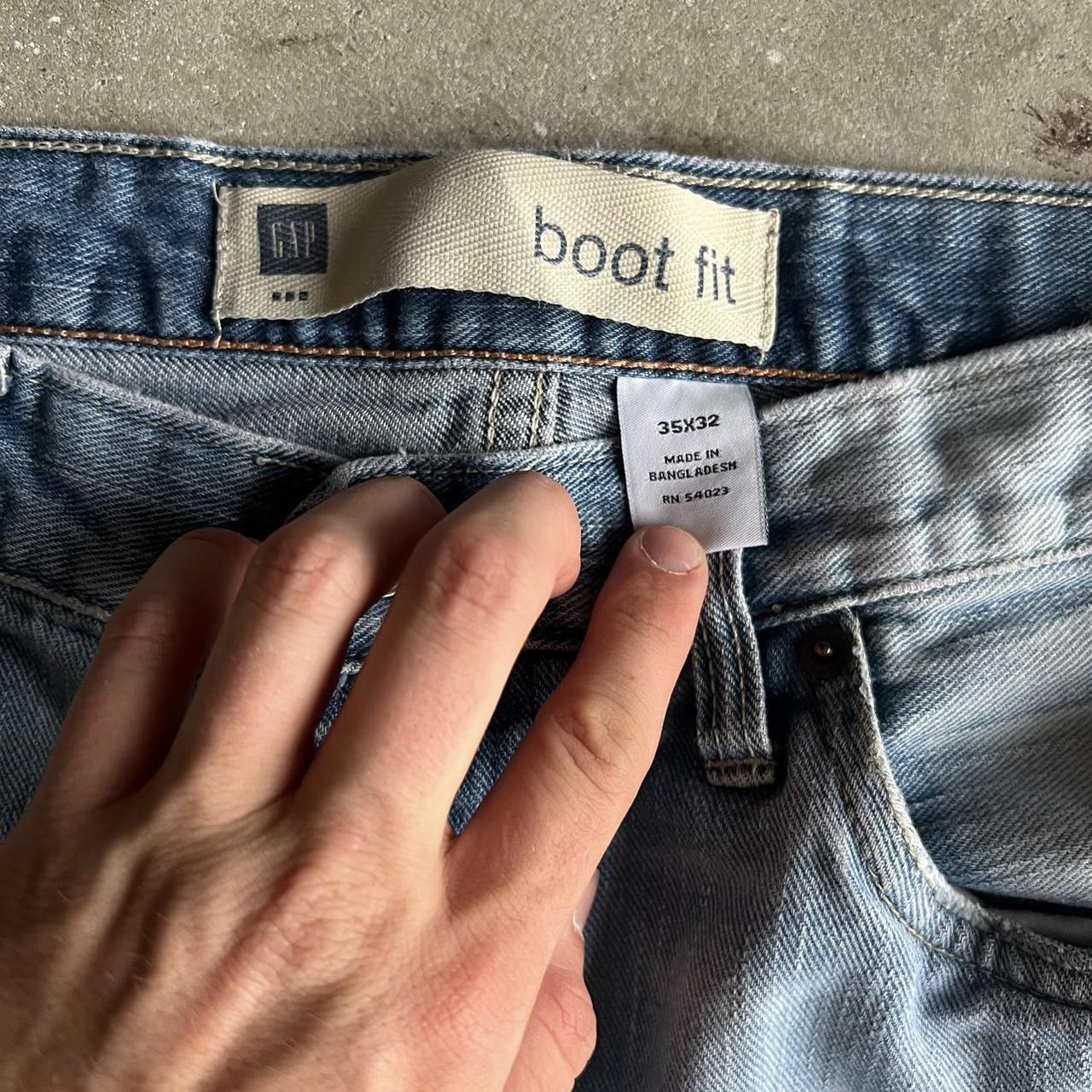 Y2k Boot Cut Gap Denim Waist 17 Inches Inseam Depop