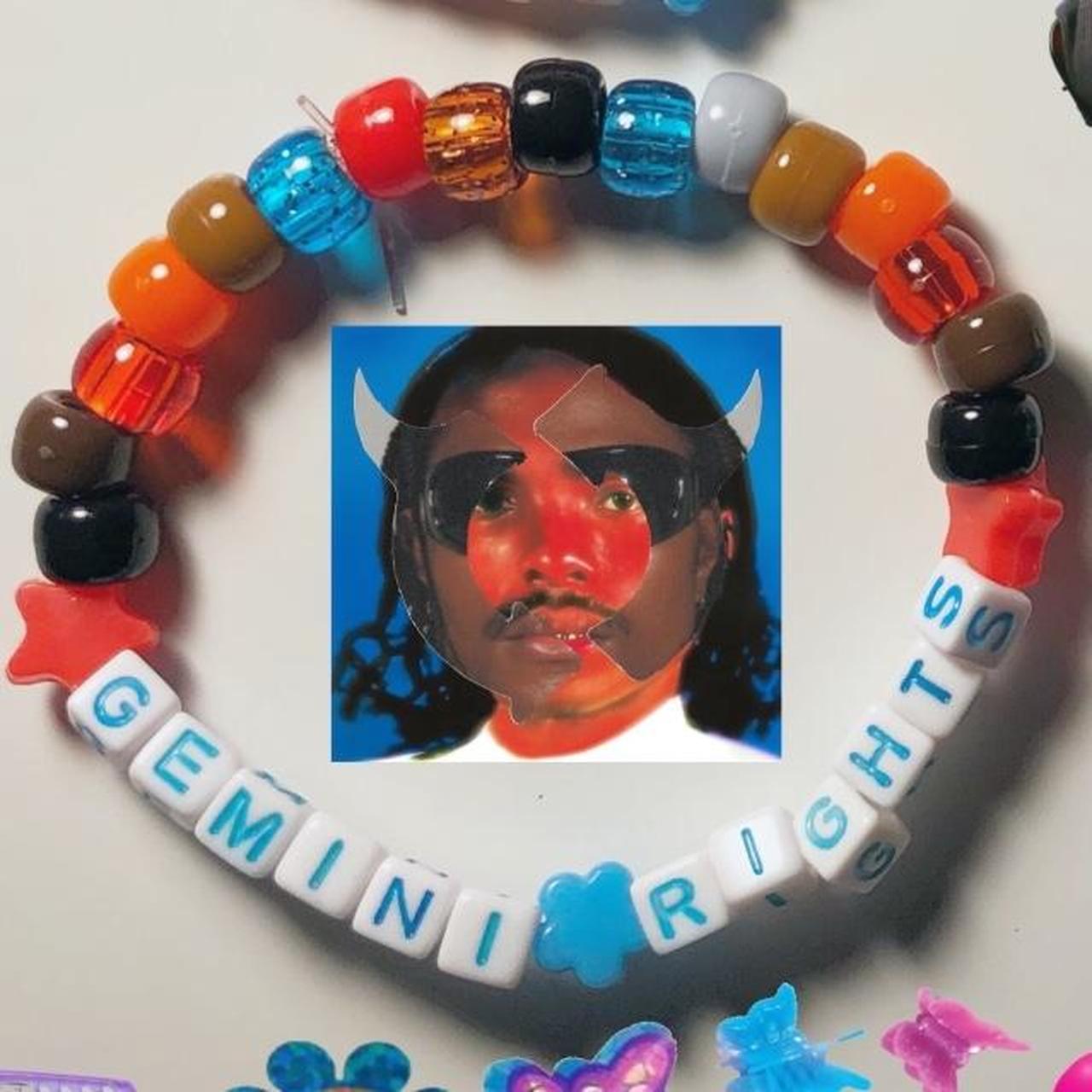 🎸💙 gemini rights album kandi bracelet single !!... - Depop