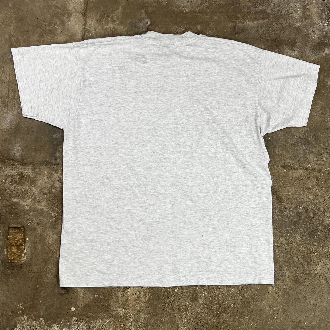 Vintage 90s grey faith flower t-shirt Size XL - Depop