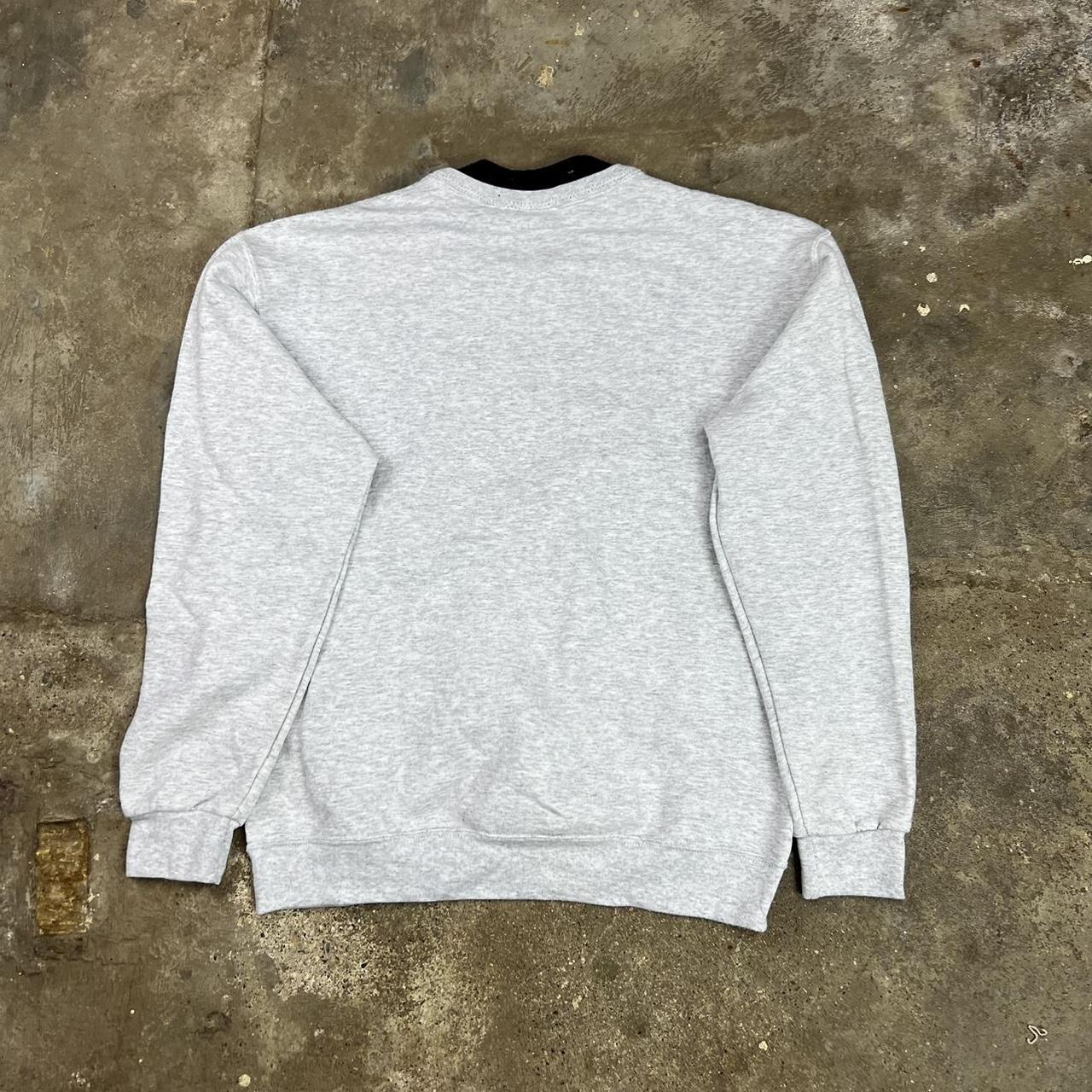 Men's Grey and Black Sweatshirt | Depop
