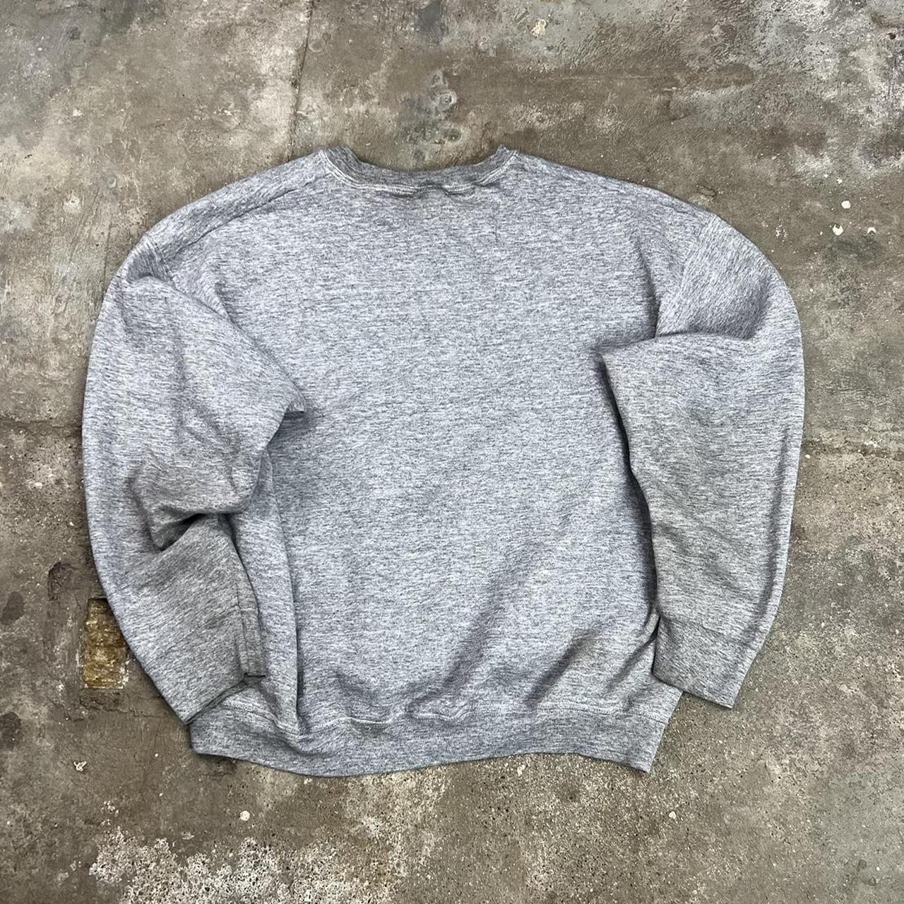 Men's Grey and Black Sweatshirt | Depop