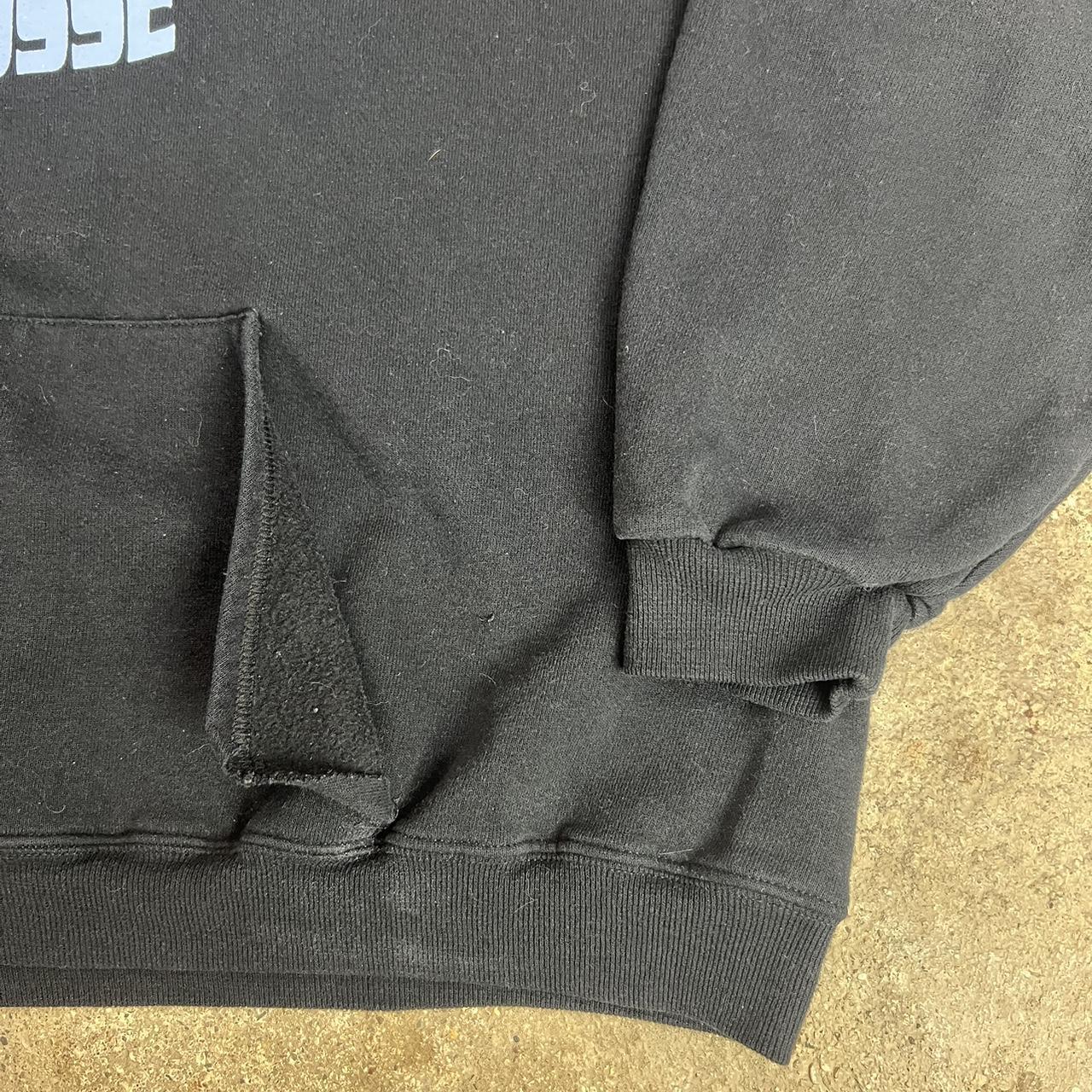 Men's Black and Blue Hoodie | Depop