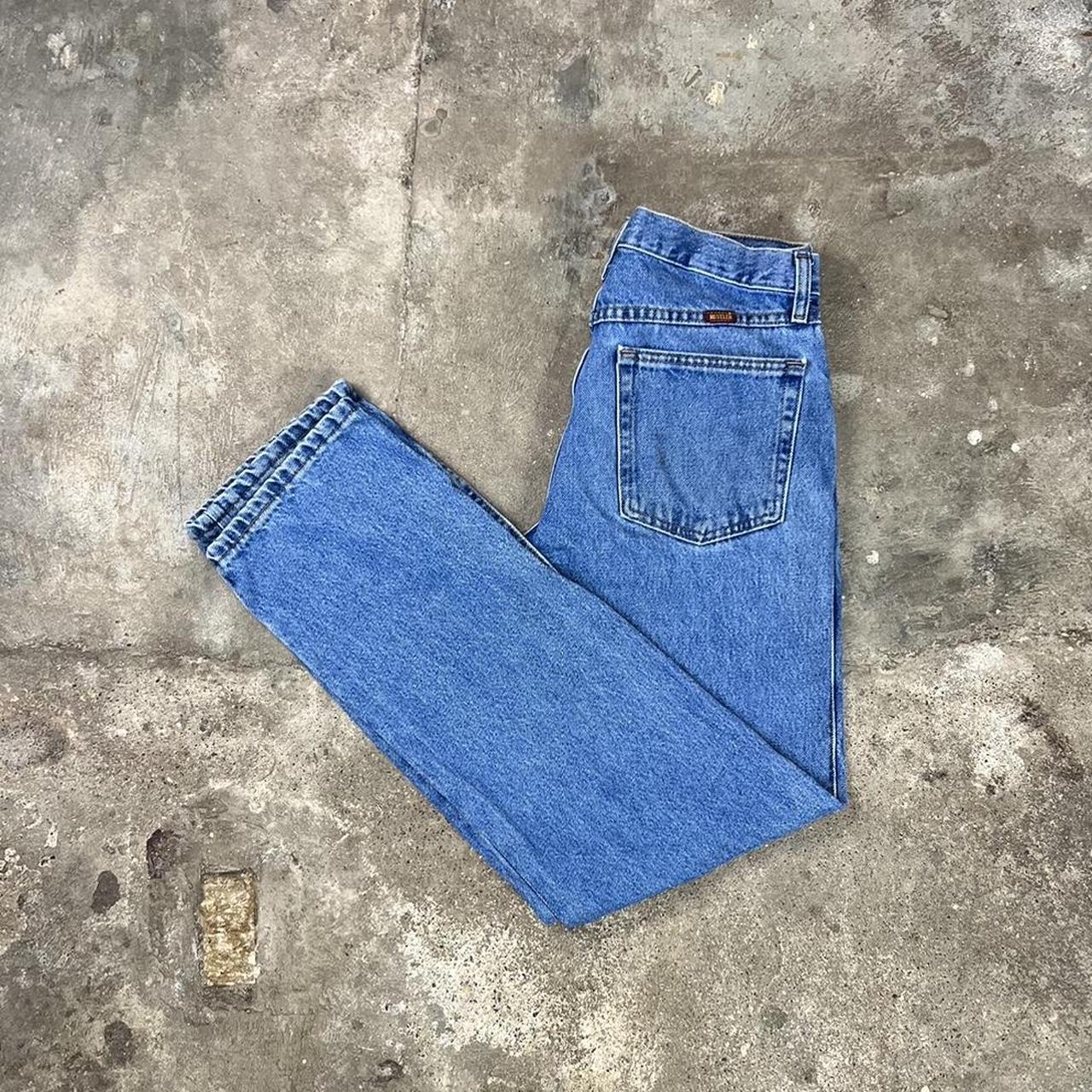Vintage Rustler Light Wash Blue Jeans Size 32x32 - Depop
