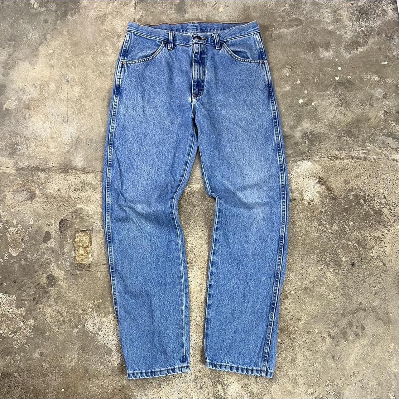 Vintage Rustler Light Wash Blue Jeans Size 32x32 - Depop
