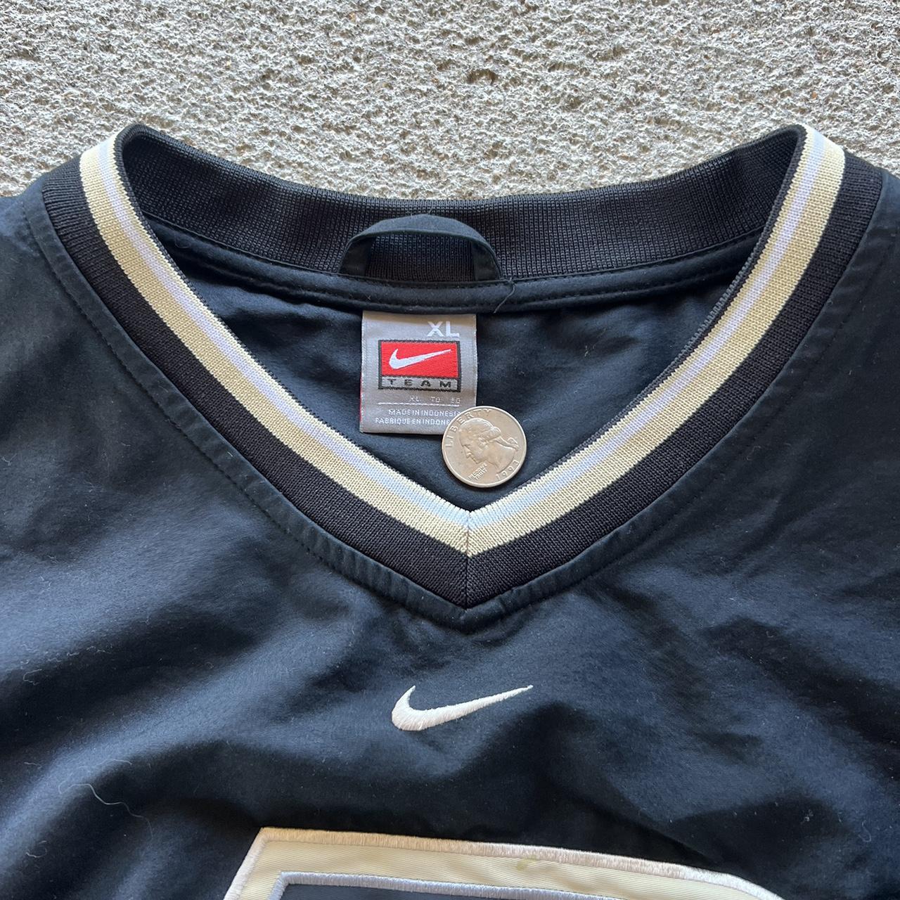 Vintage 90s Nike Purdue University Black... - Depop