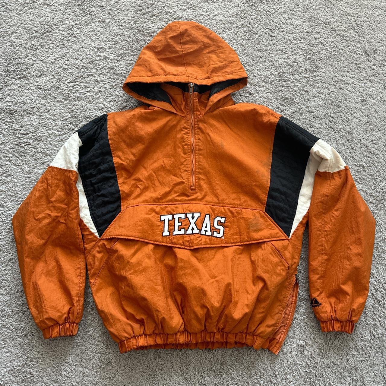 Vintage university of Texas starter jacket... - Depop