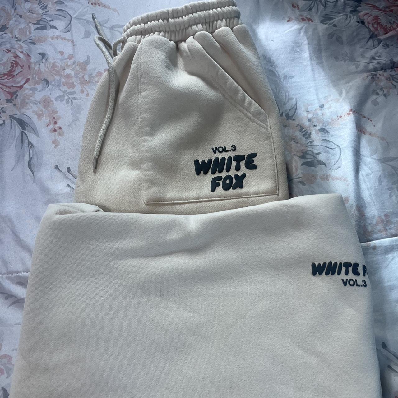White fox matching set! Originally around 120 with... - Depop