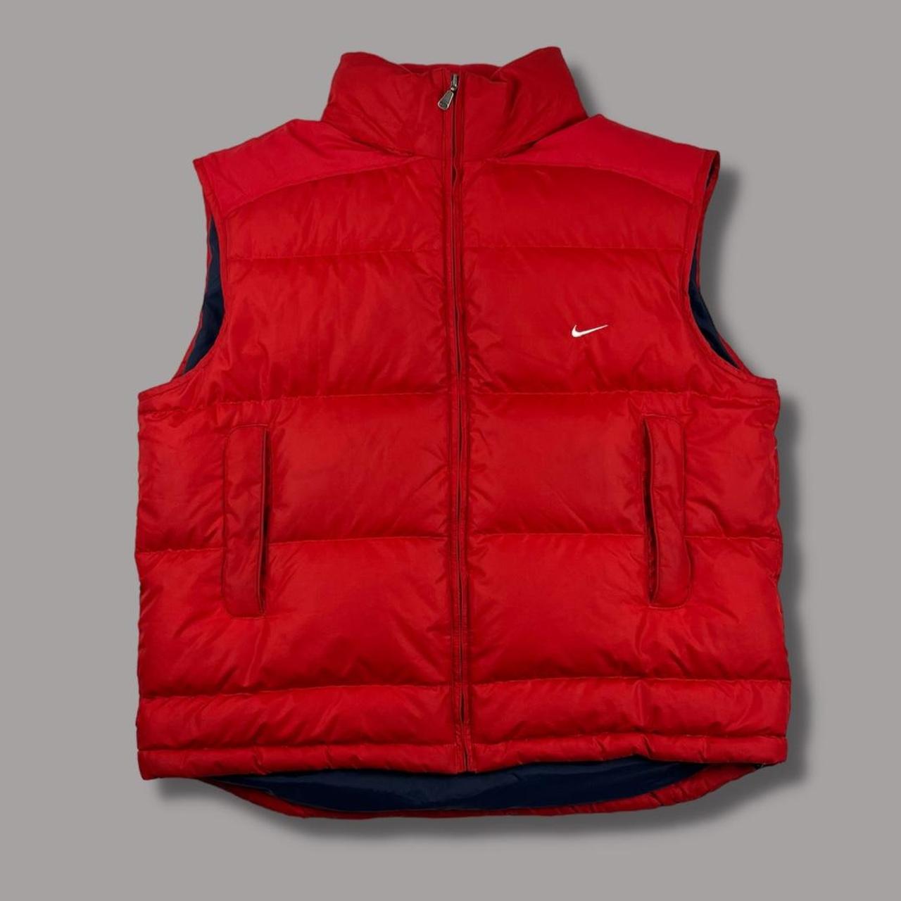 🎲 2000s Nike Swoosh Tick Logo Gilet/ Body warmer *... - Depop