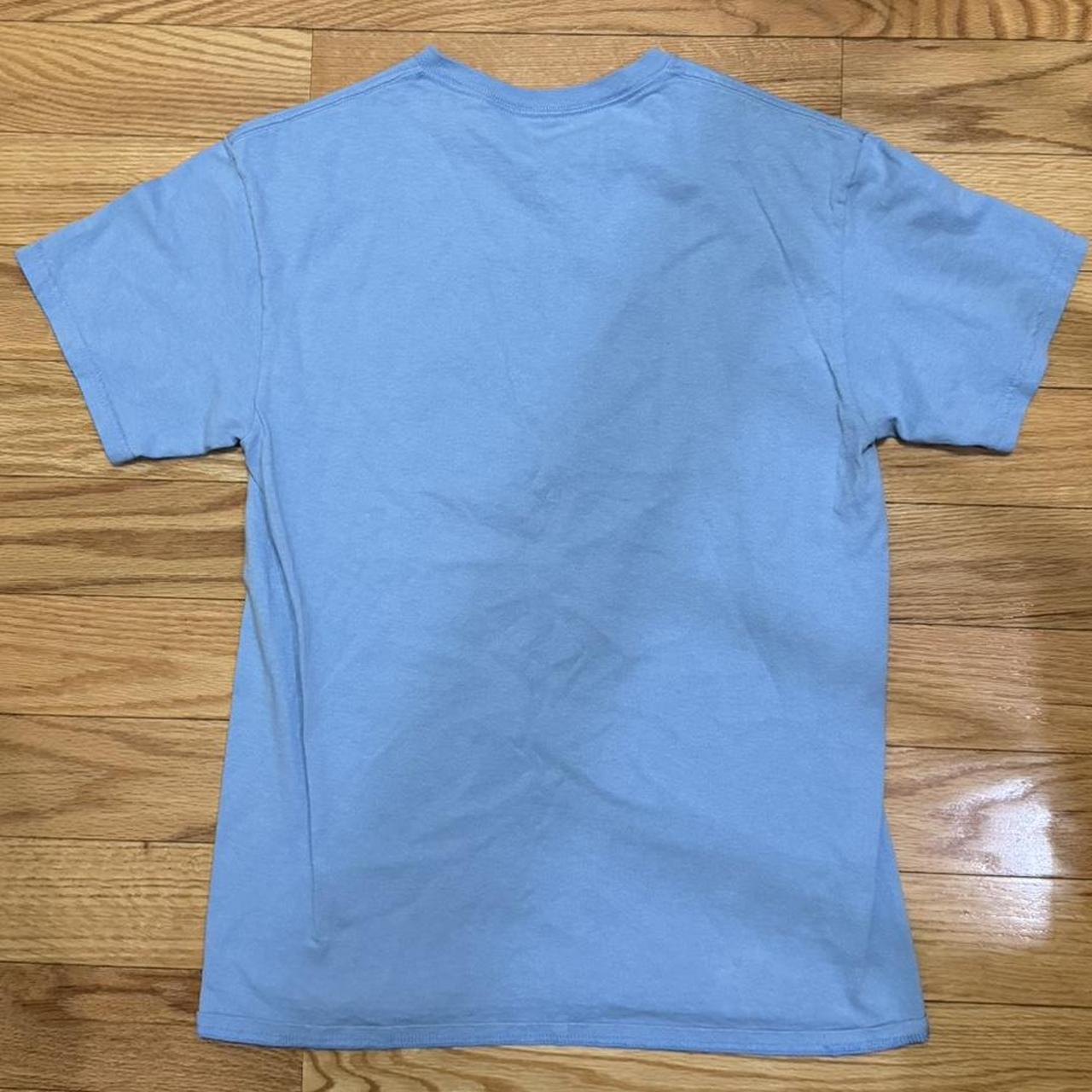 BLUE SICK PLANET ALAB TSHIRT super baggy and... - Depop