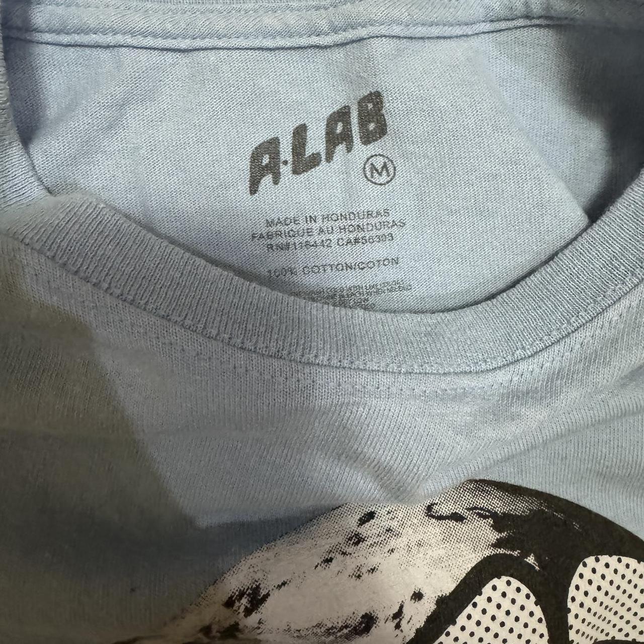 BLUE SICK PLANET ALAB TSHIRT super baggy and... - Depop